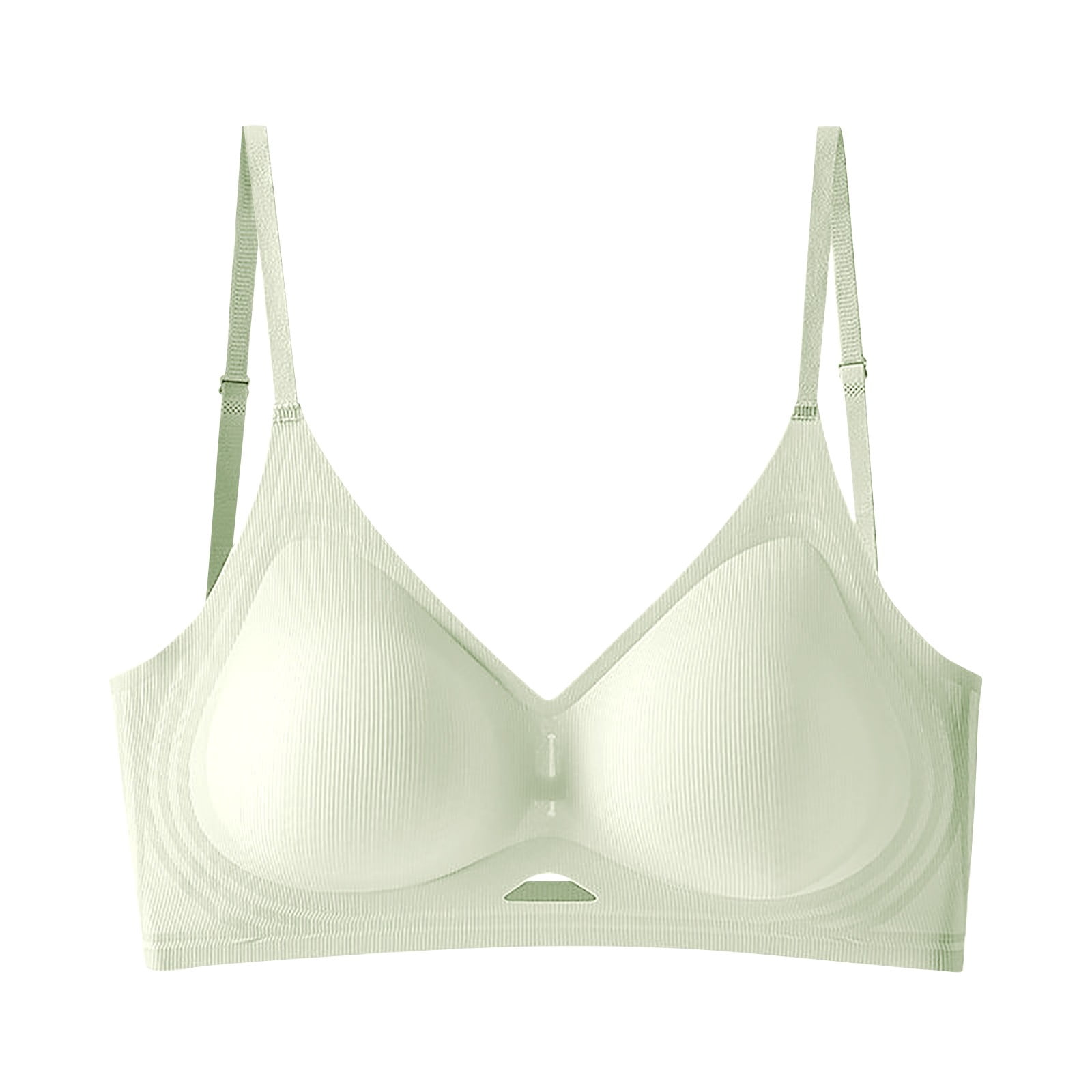 yunLCZ Comfortable Wireless Bra Wireless Bra For Women Silicone Soft ...