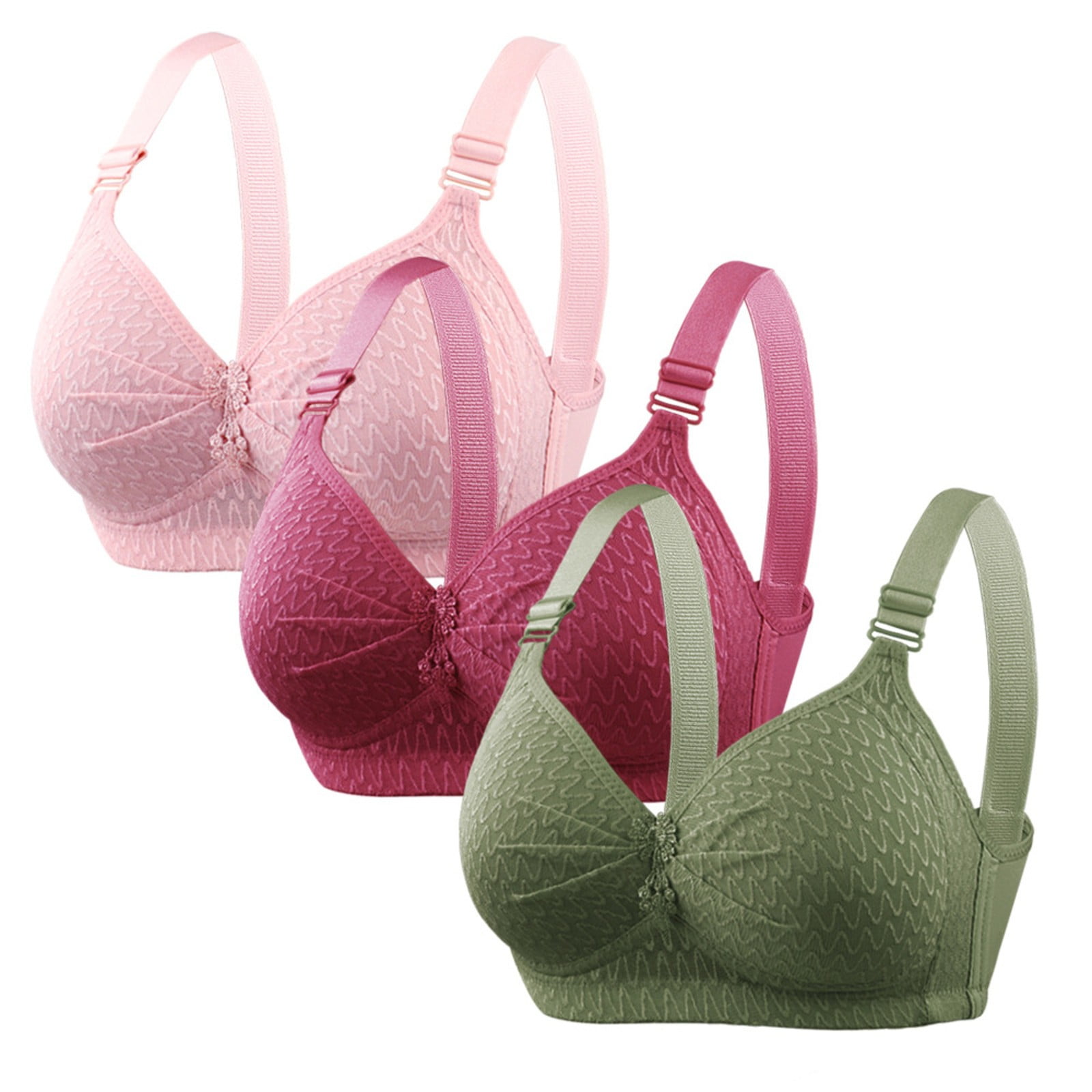 yunLCZ Push Up Everyday Bras Bras For Older Women Comfy Convenient ...
