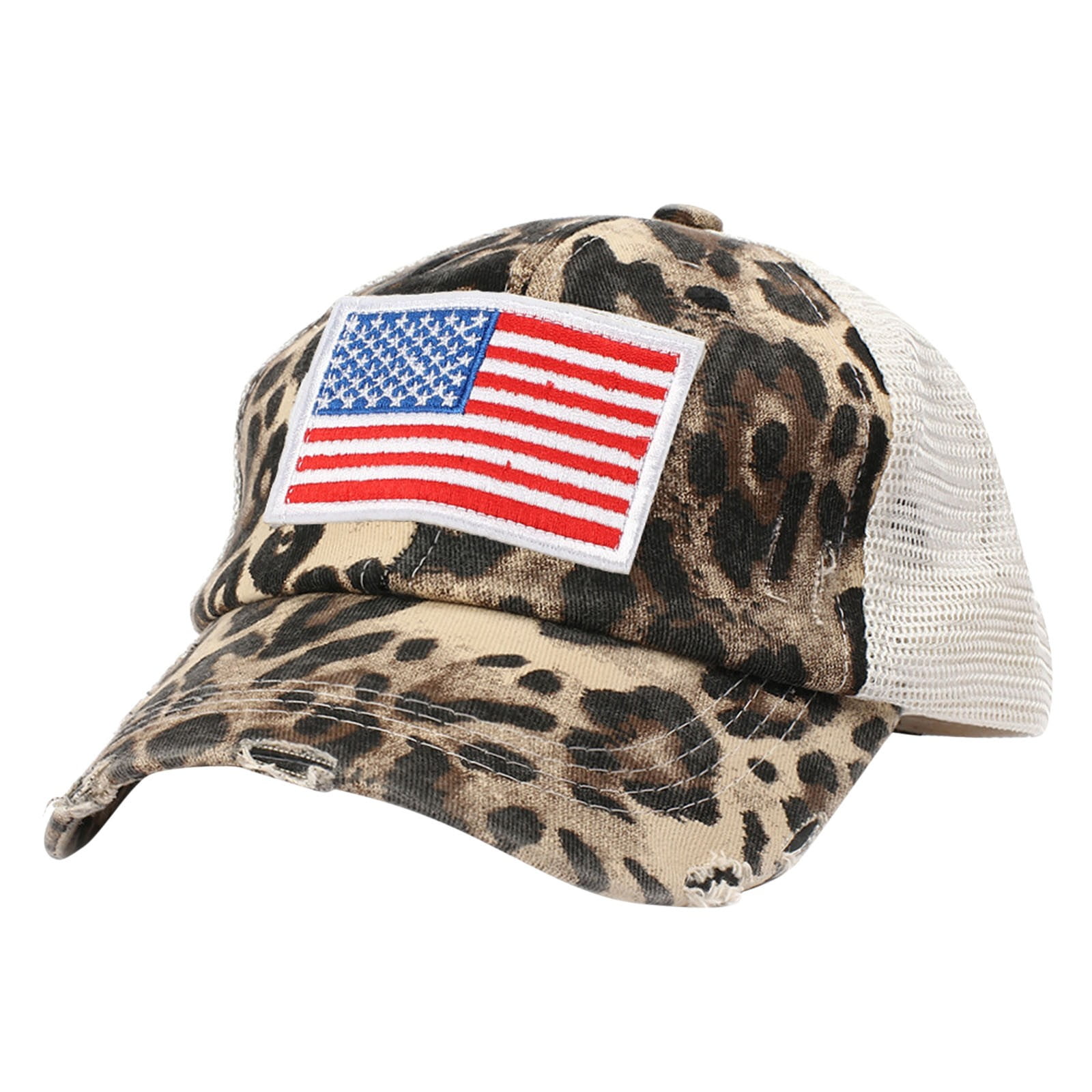 yunLCZ USA Flag Baseball Cap Adjustable Size for Running Workouts and ...