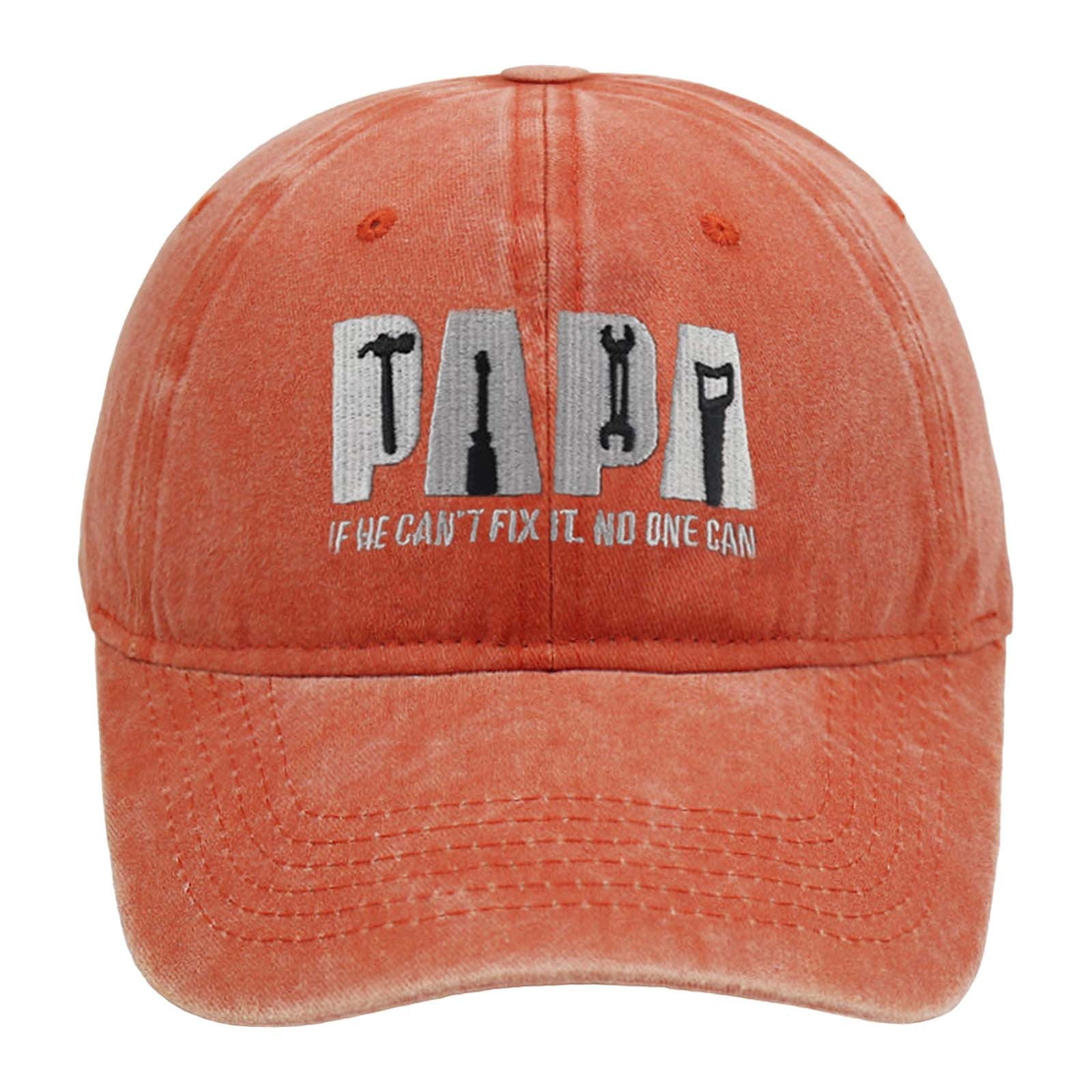 yunLCZ Washed Baseball Cap Father's Day Men's Hats Beautifully Washed ...