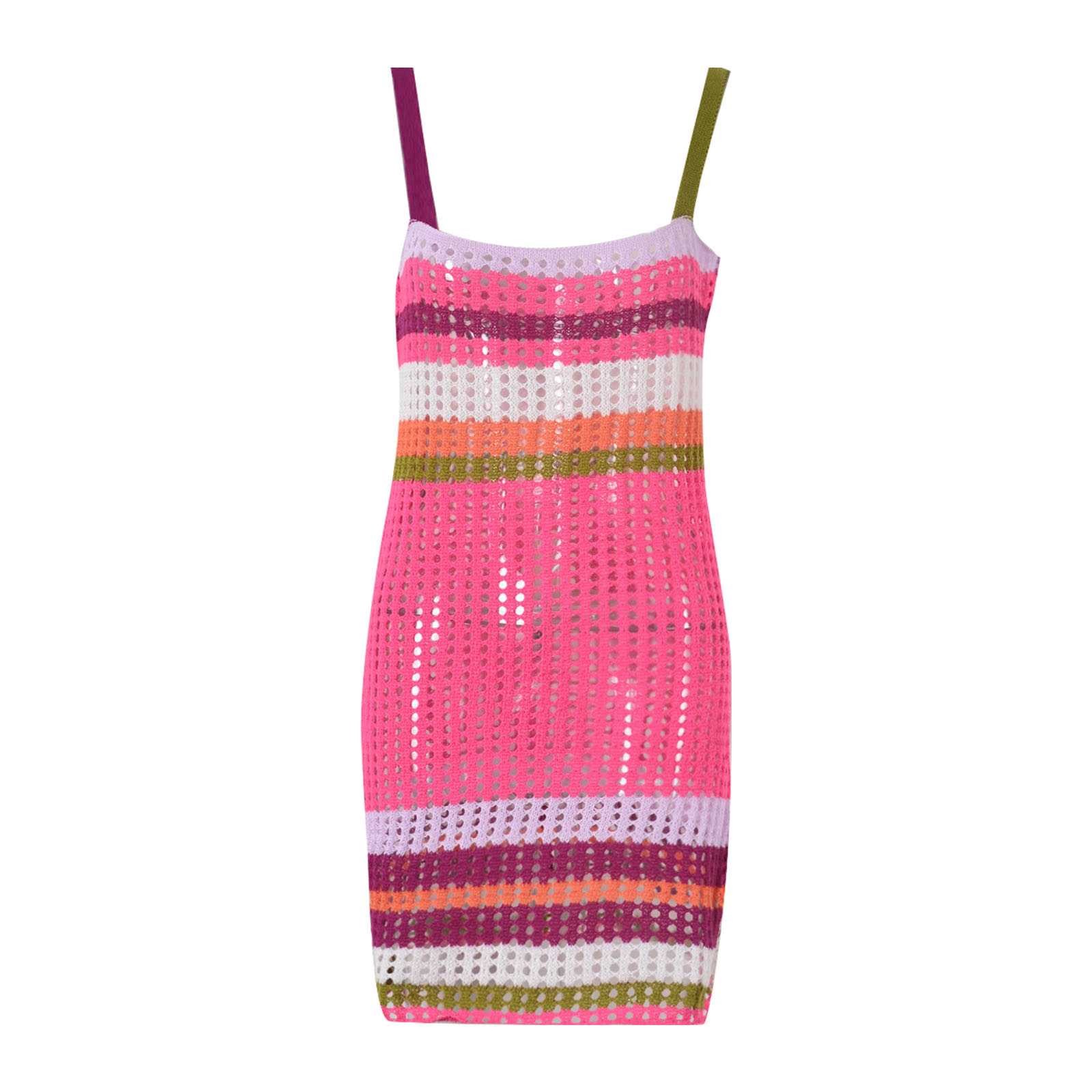 yunLCZ Womens Bathing Suit Cover Ups Hollowed Out Beach Sunscreen Smock ...