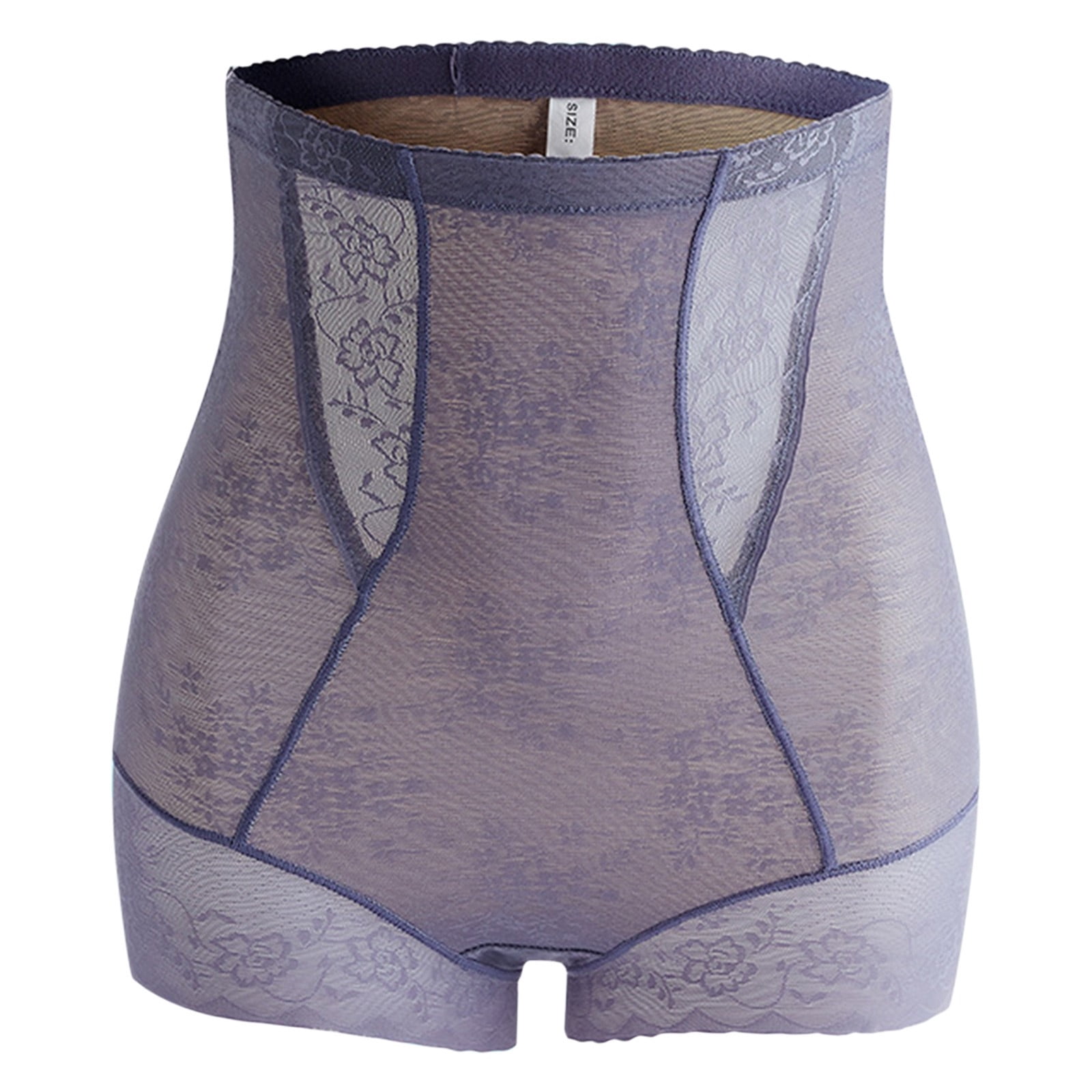 yunLCZ Womens Waist Trainer Corset Lace High Waist Closed Belly Pants ...