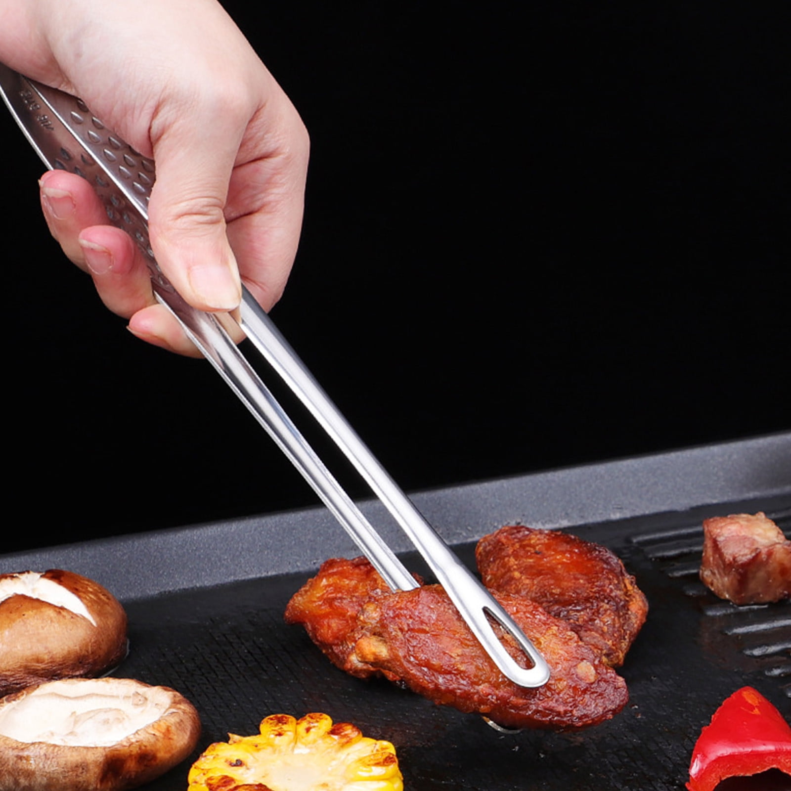 yunlongp Barbecue Clip Stainless Steel Korean Barbecue Clip Barbecue ...