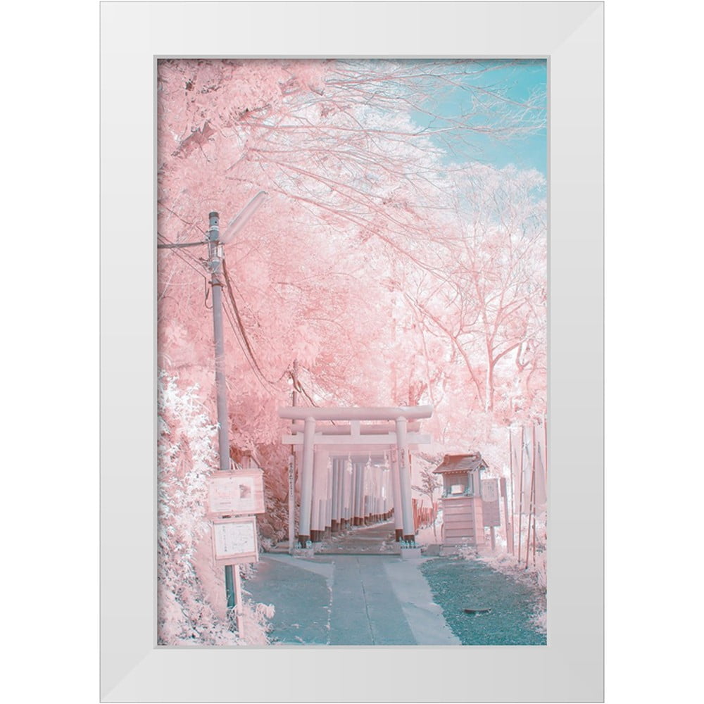 yuuui 17x24 White Modern Wood Framed Museum Art Print Titled - Infrared ...