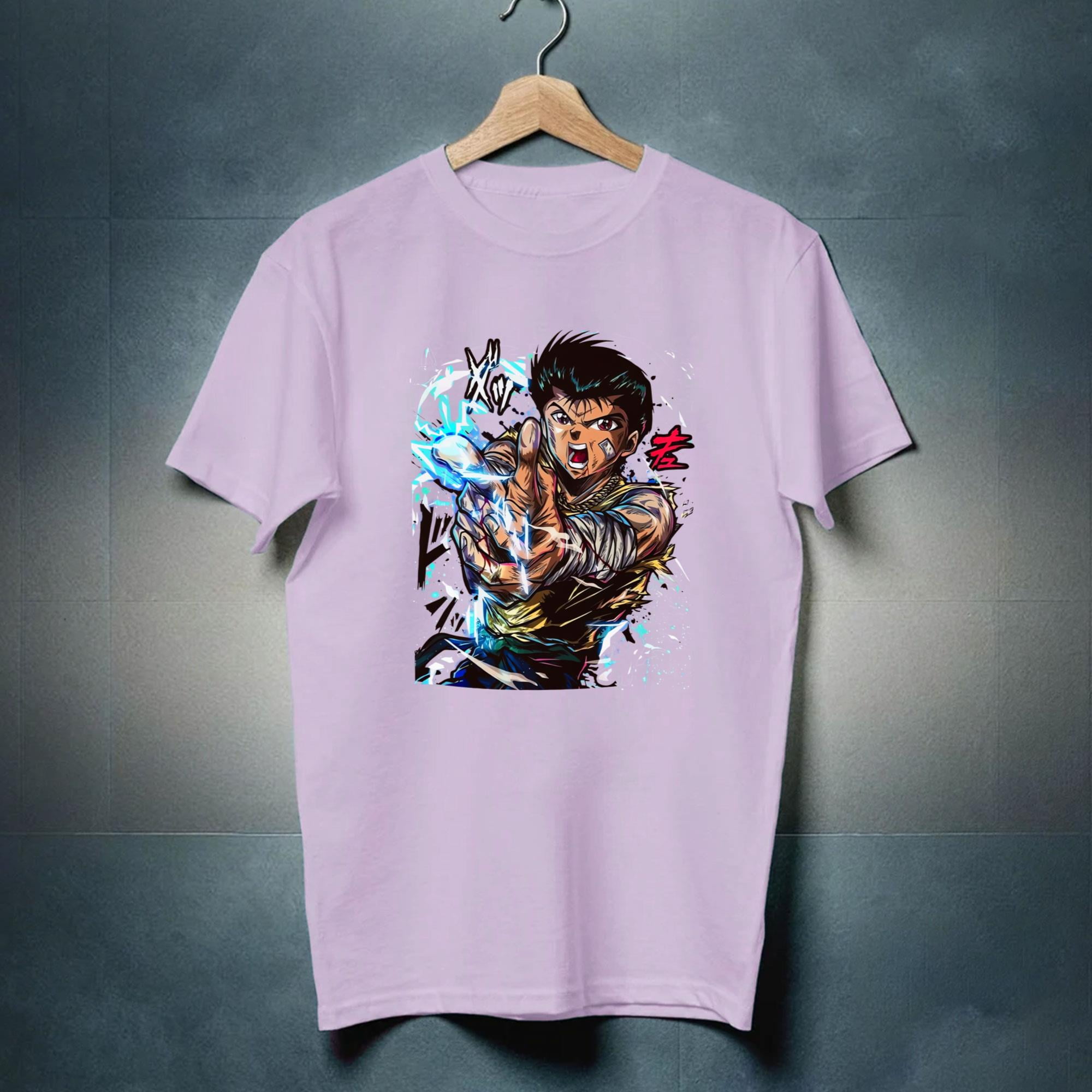 yuyu hakusho yusuke Yu Yu Anime Unisex Heavy Cotton Tee t-shirt-TH44878 ...