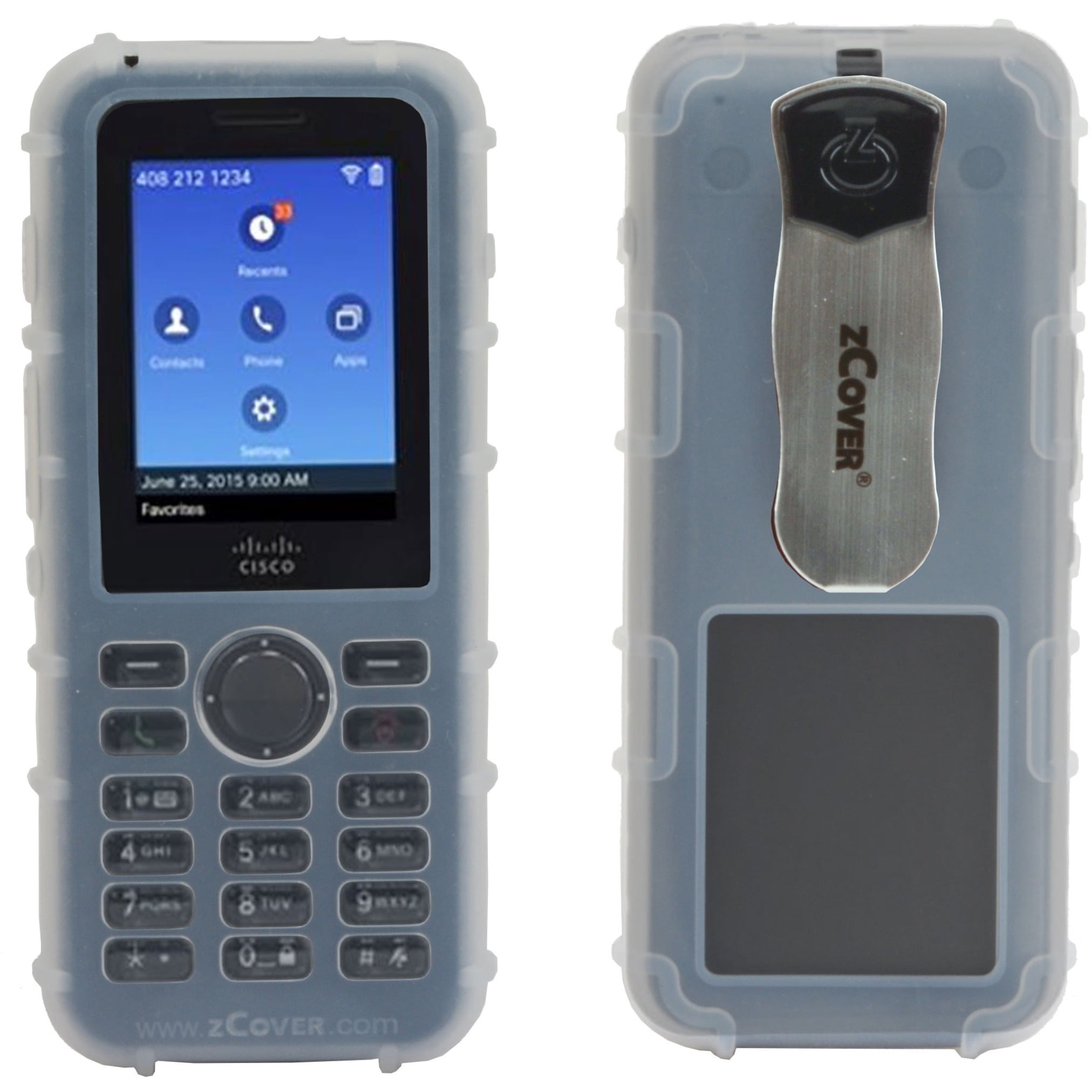 zCover CI821HJN Dock-in-Case Ruggedized Silicone Case with Universal ...