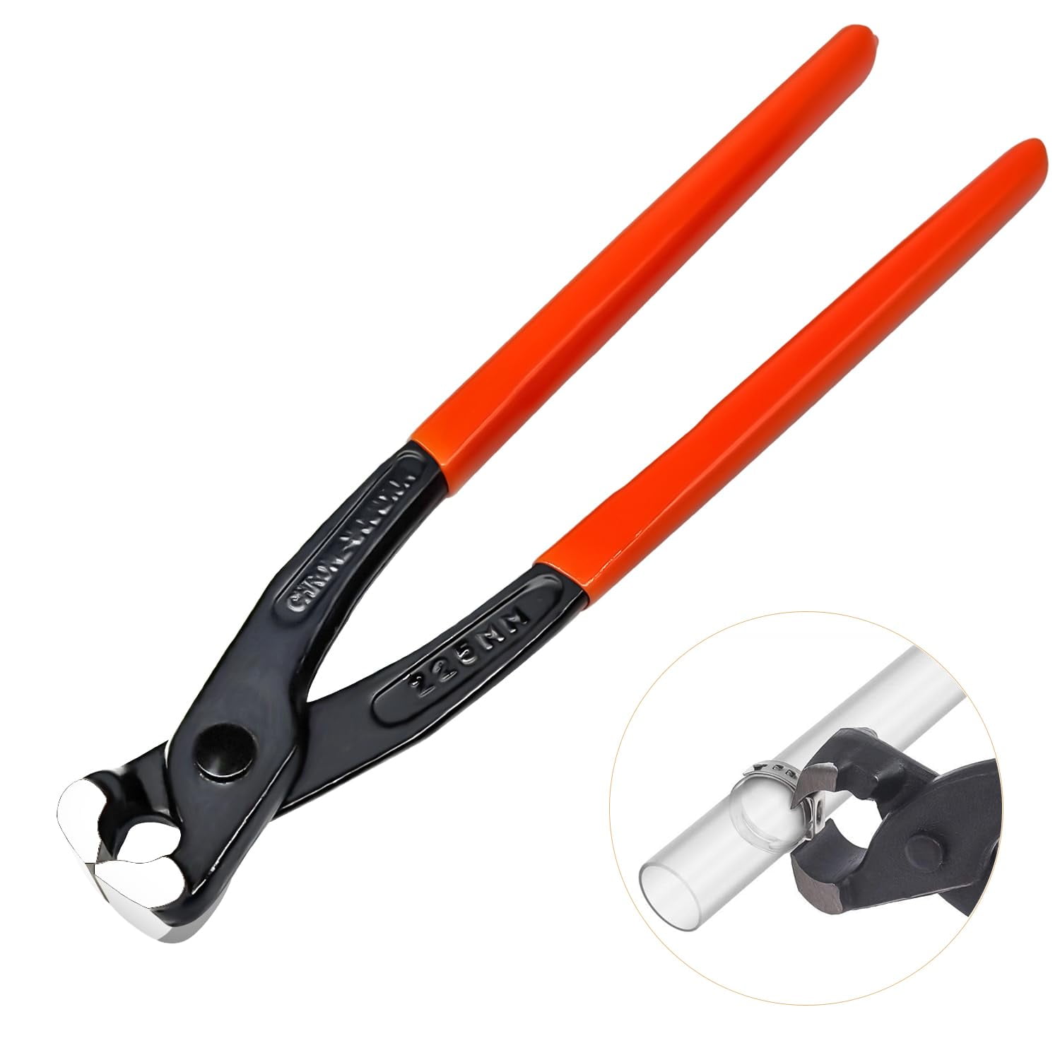zDwfDc 9 inch Ear Clamp Pliers, Ear Hose Clamps Tool, Pinch Pincer ...