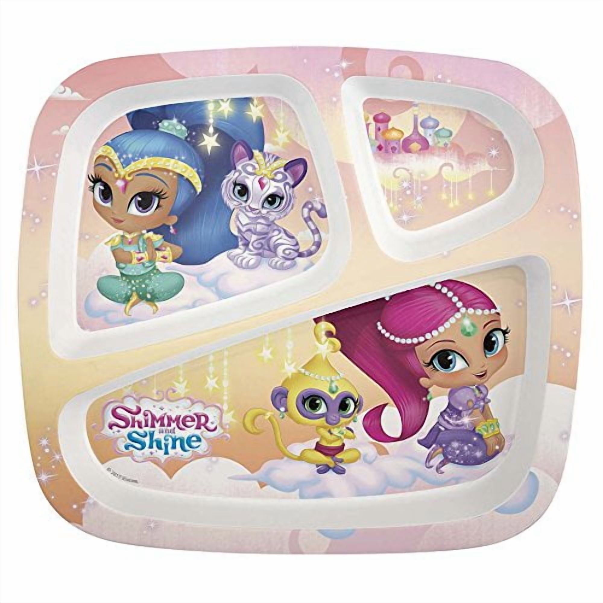 novelty character dinnerware zak designs nickelodeon shimmer and shine ...