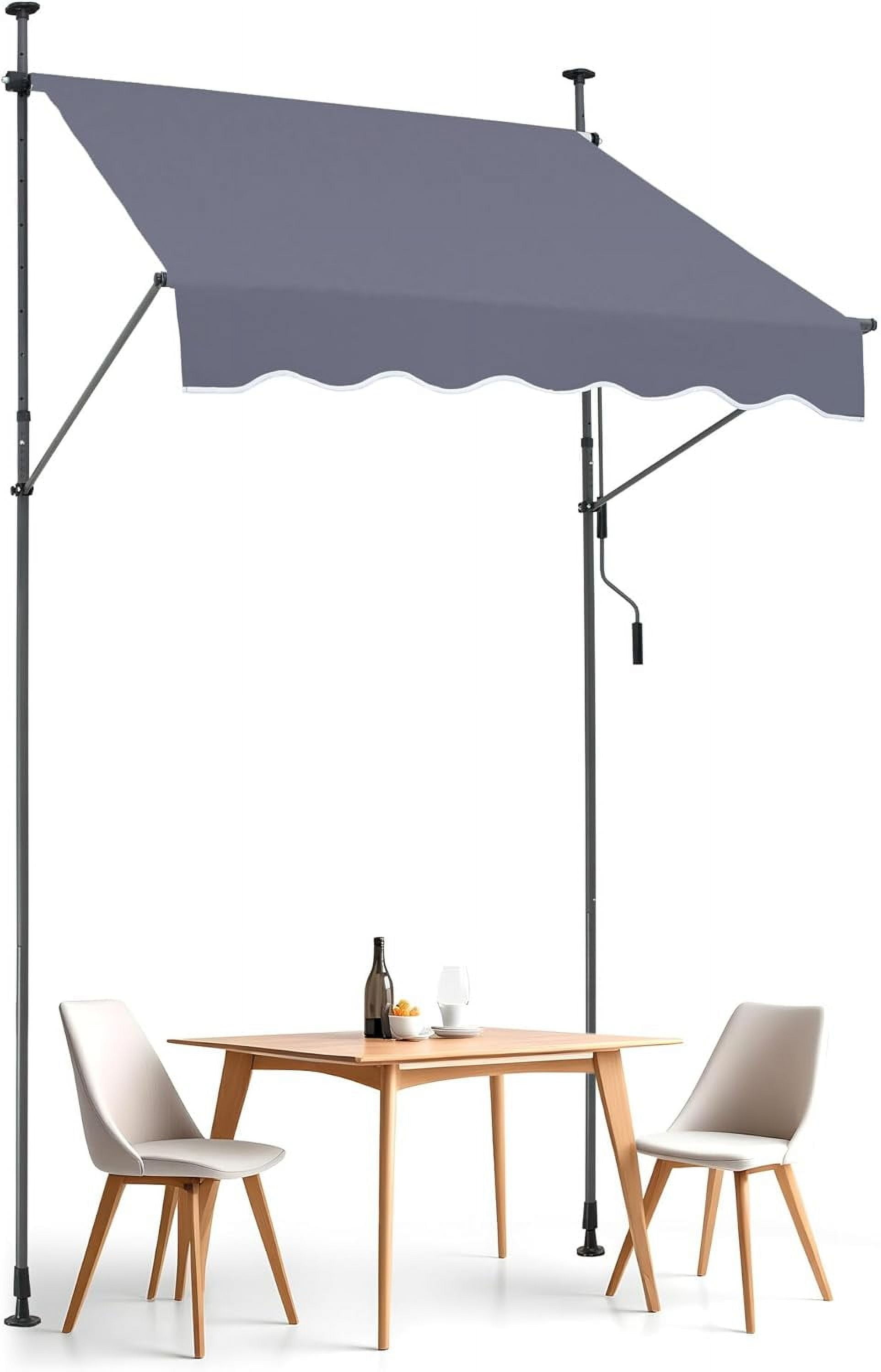 zalema Patio Awning Retractable, Outdoor Retractable Patio Awning ...