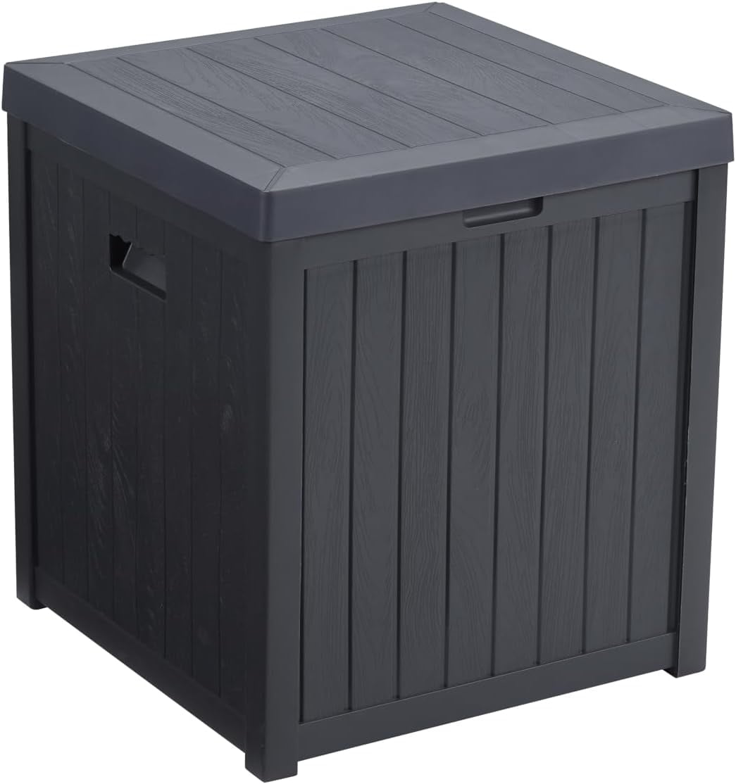 zanzan Deck Box, 51 Gallon Package Bin Delivery Box for Outside Front ...