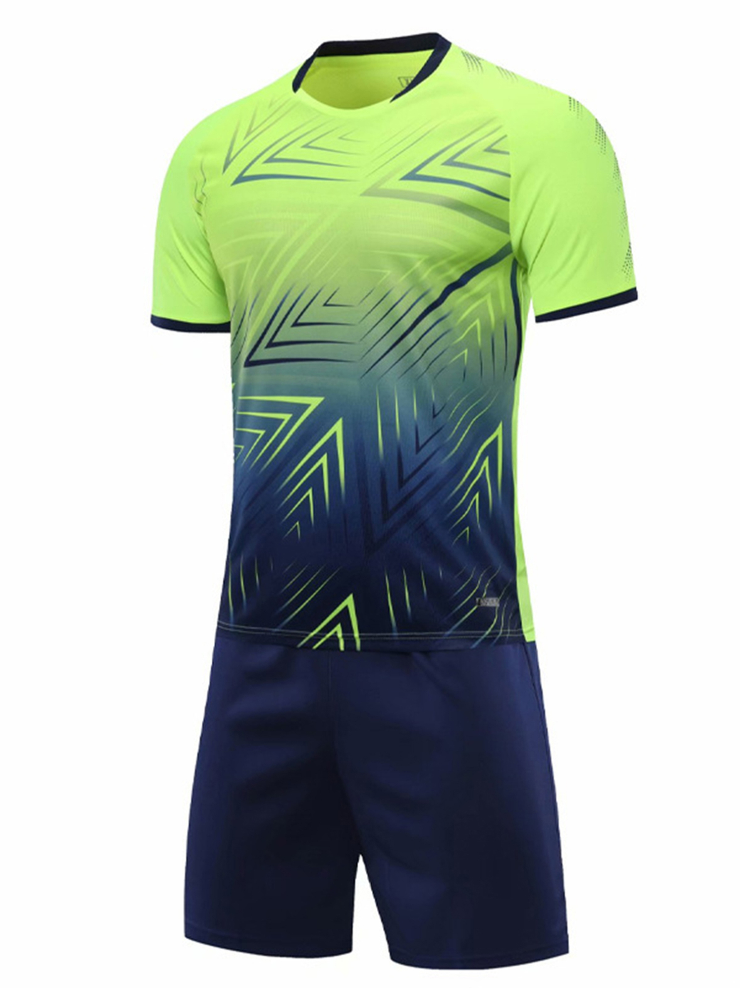 zdhoor Men Soccer Jersey Football Training Uniform Short T-shirts with ...