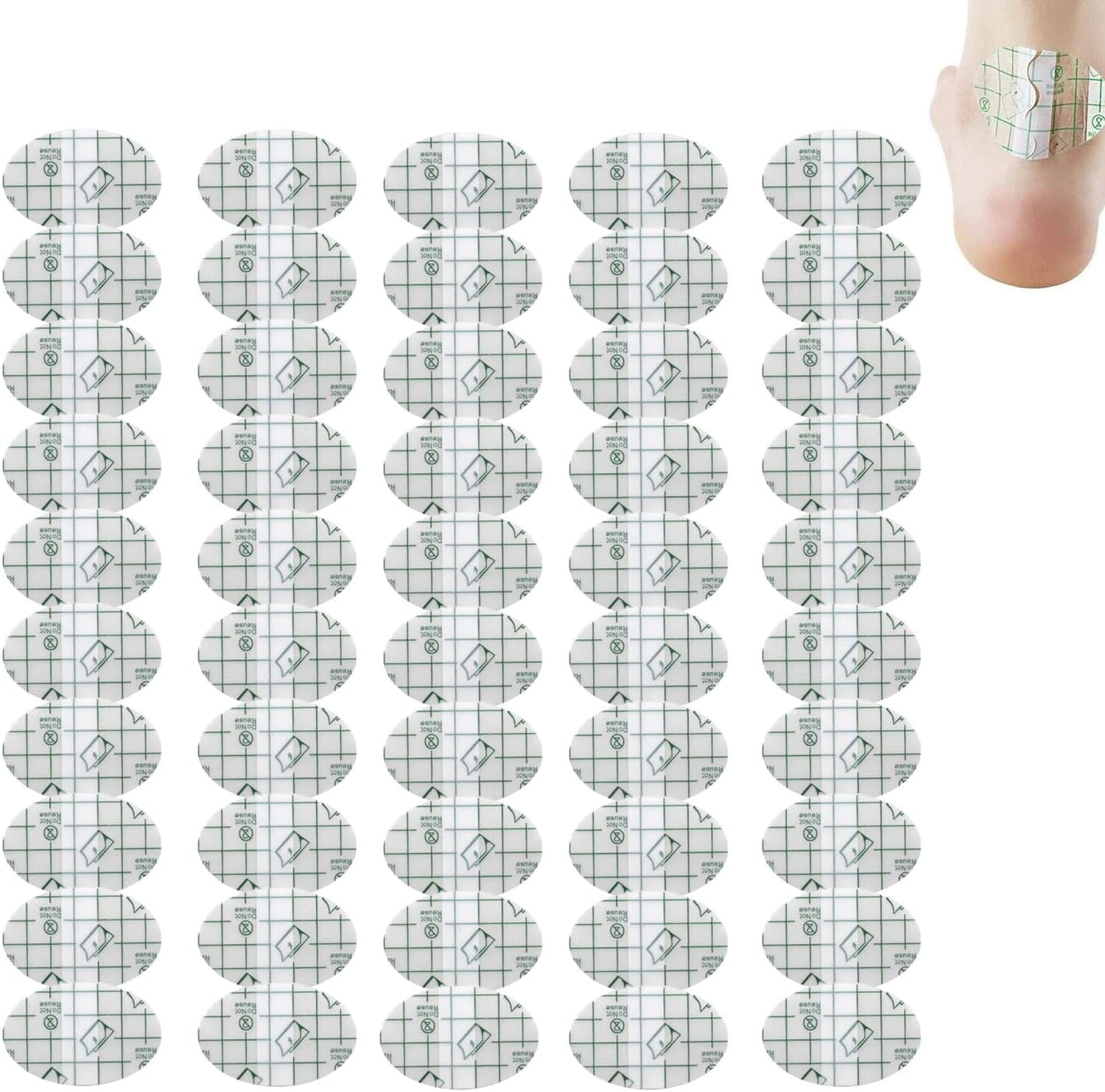 zealburstj Self Adhesive Invisible Heel Anti-Wear Sticker, Zealburst ...