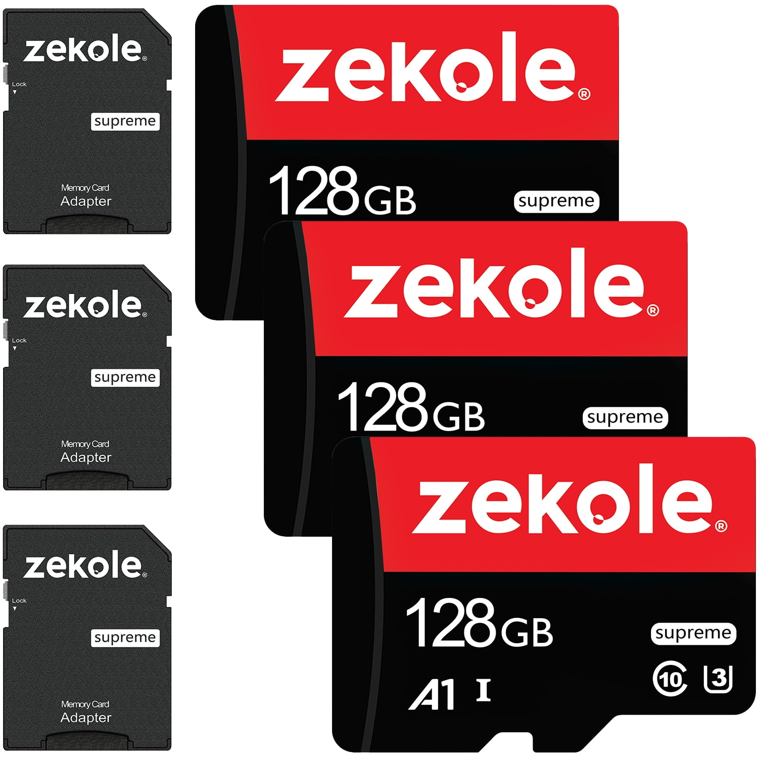 zekole® 128GB micro Memory Card, High-Speed Full HD Video Micro Card ...