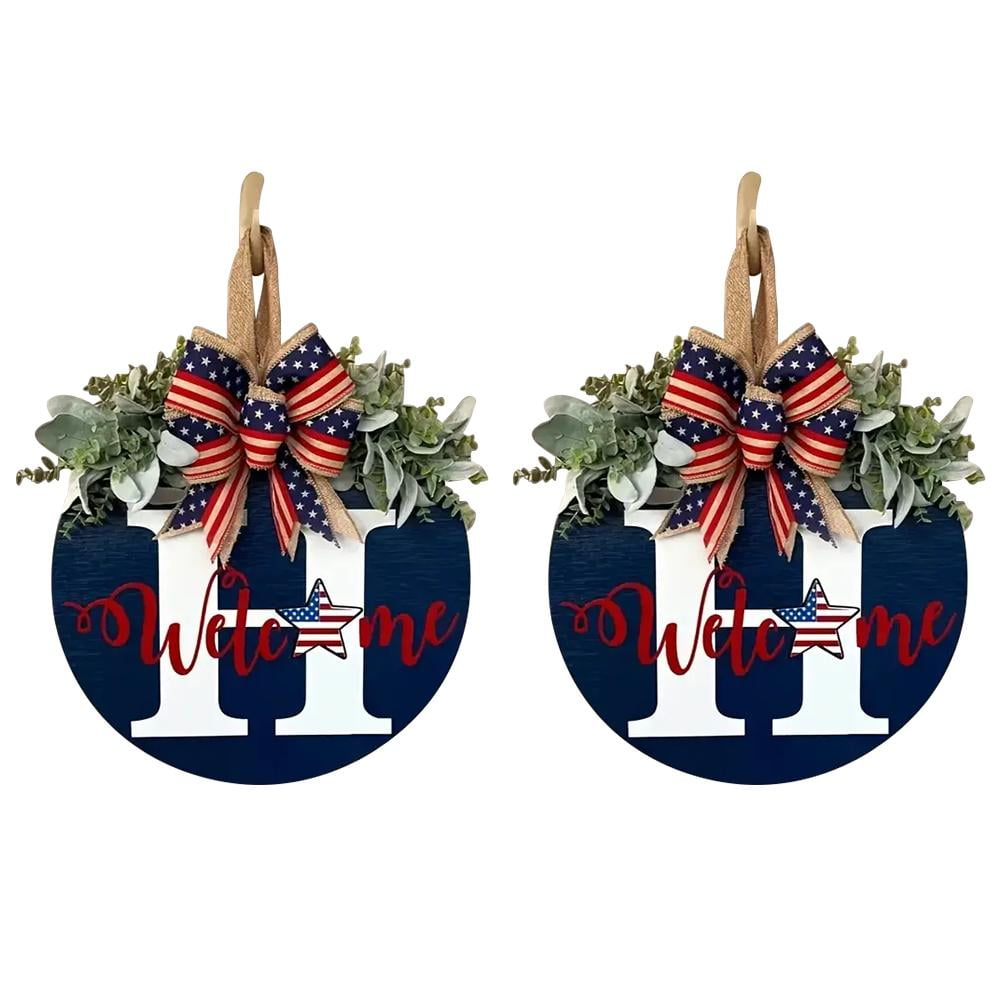 zengyuanjie 2024 Independence Day Direction Door Hanging 4th of July ...