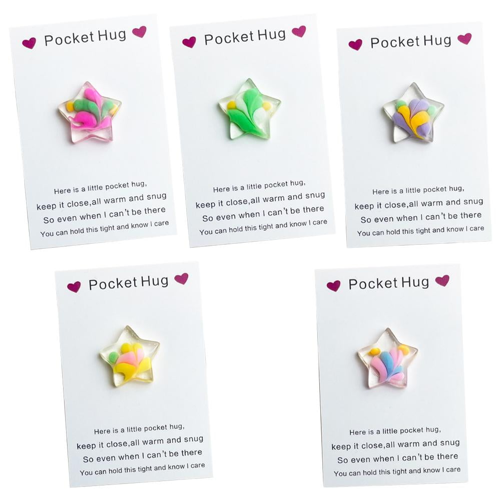 zengyuanjie RYGRZJ Poet Hug To Bulk Hug Grting Cards with Resin Stones ...