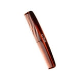 zeus handmade saw-cut beard comb - 6 x 1 - premium, static-free comb ...