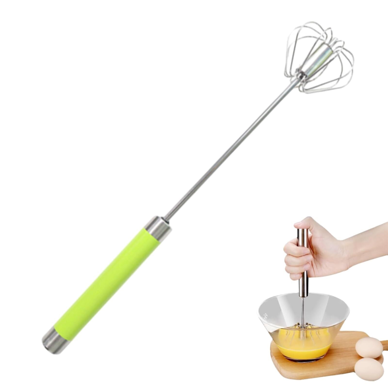 zhangxinan Easy Whisk Handheld Mixer, 12 inch Stainless Steel Semi ...