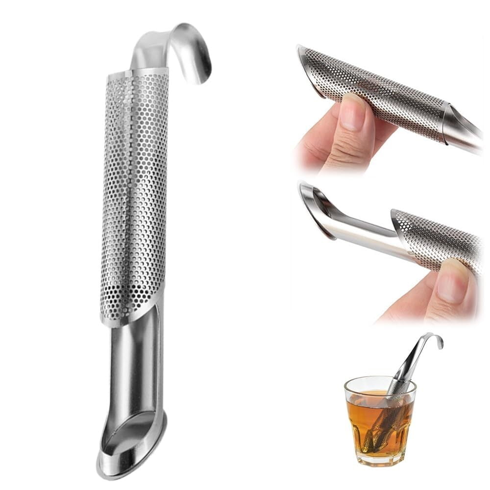 zhangxinan 2025 New Stainless Steel Tea Strainer for Loose Tea, Tea ...