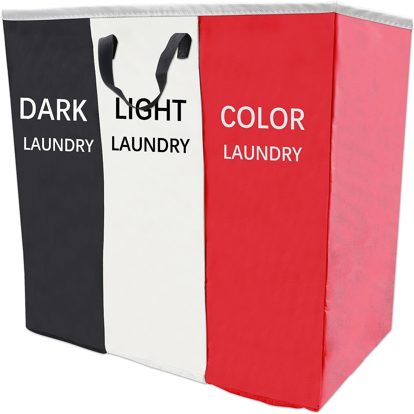 zhanyu-168L Laundry Hamper, Large Blanket Storage Basket Sorter 3 ...