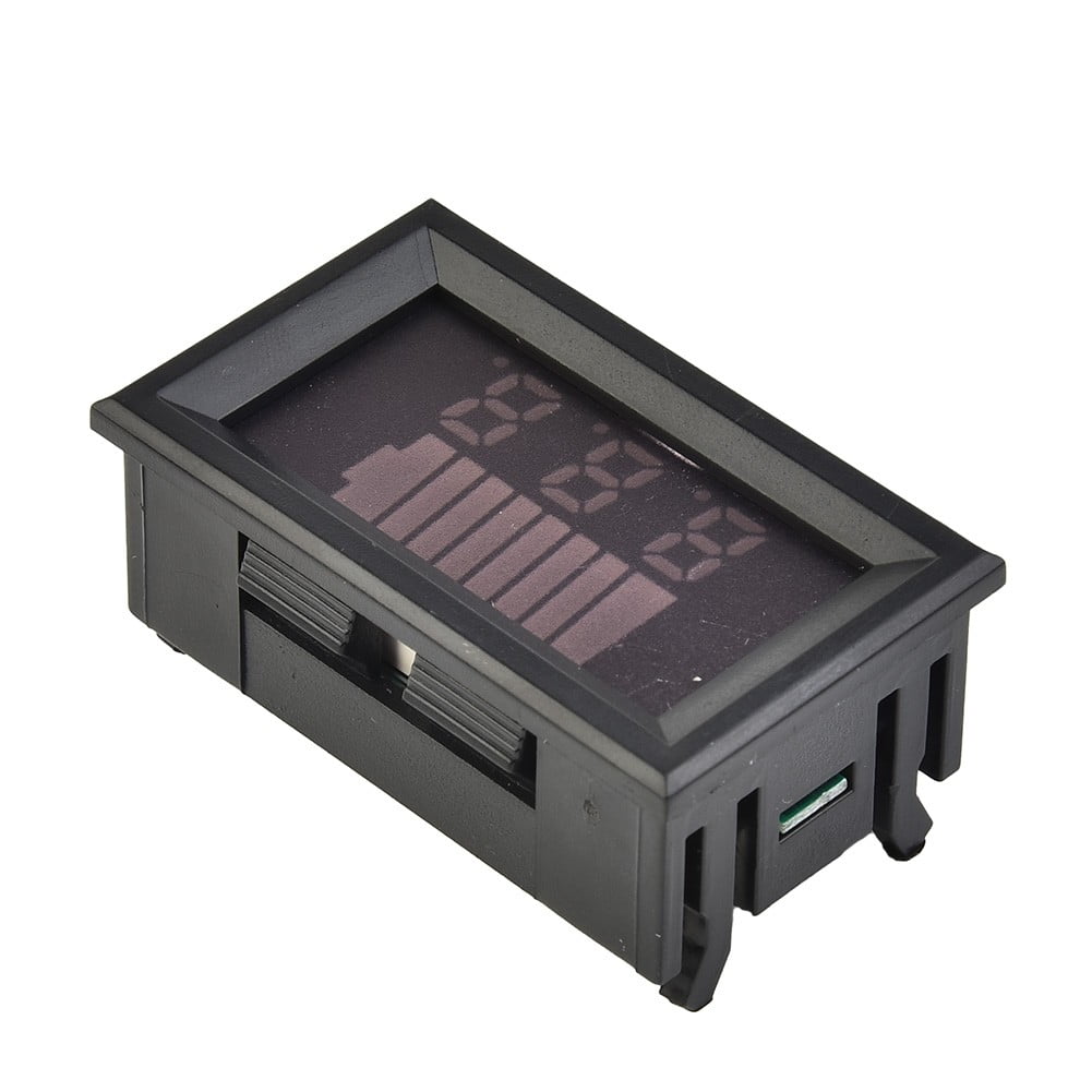 zhihehui 12V Lead-acid Battery Indicator Capacity Voltage Display LED ...