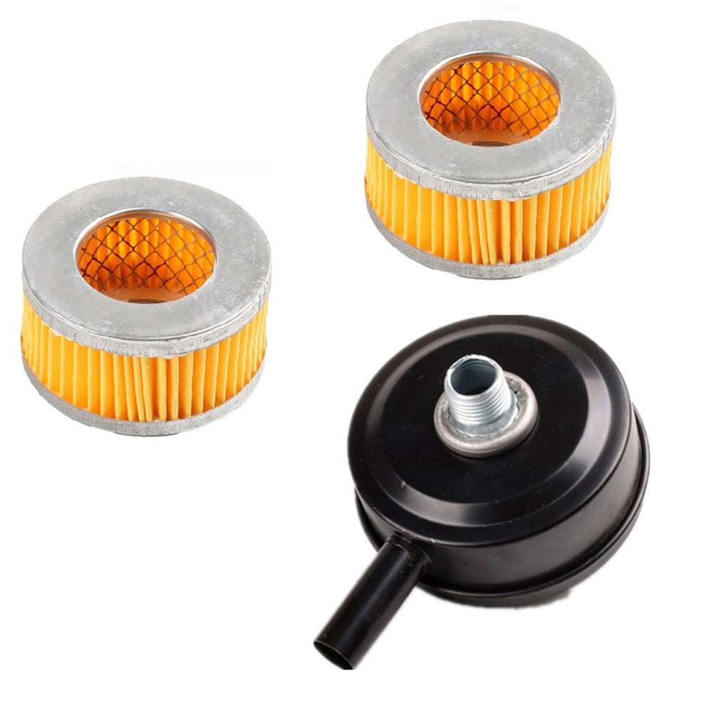 zhihehui 20mm Thread Metal Air Compressor Intake Air Filter Muffler ...