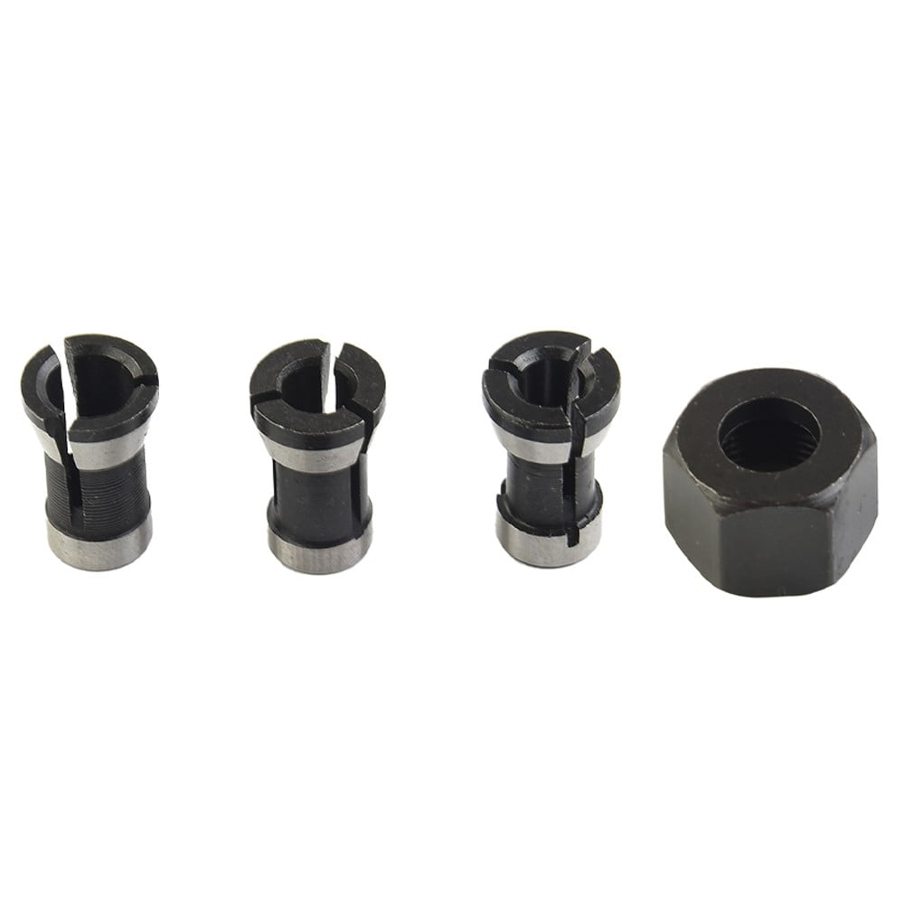 zhihehui 6mm 8mm 6.35mm Electric Router Milling Cutter Collet Chuck M15 ...