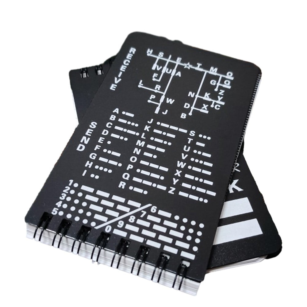 zhihehui Waterproof Notebook CW Training Notebook Morse Transceiver EDC ...
