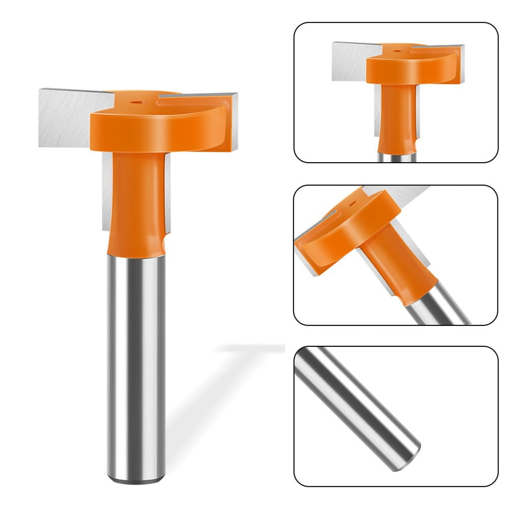 zhihehui orange straight edge T-shaped carving slot four-edge slotting ...