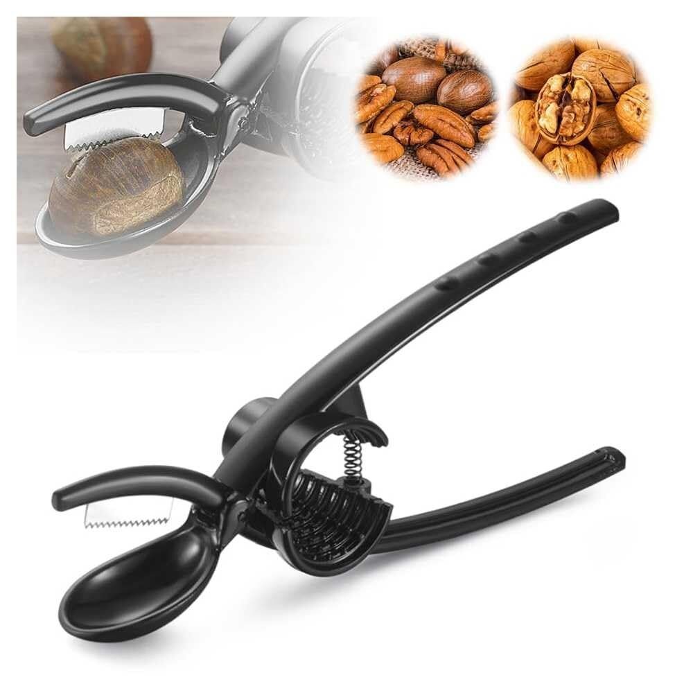 zhojing 2-in-1 Nut Cracker Walnut, 2025 Upgrade Easy Cracking Nut ...