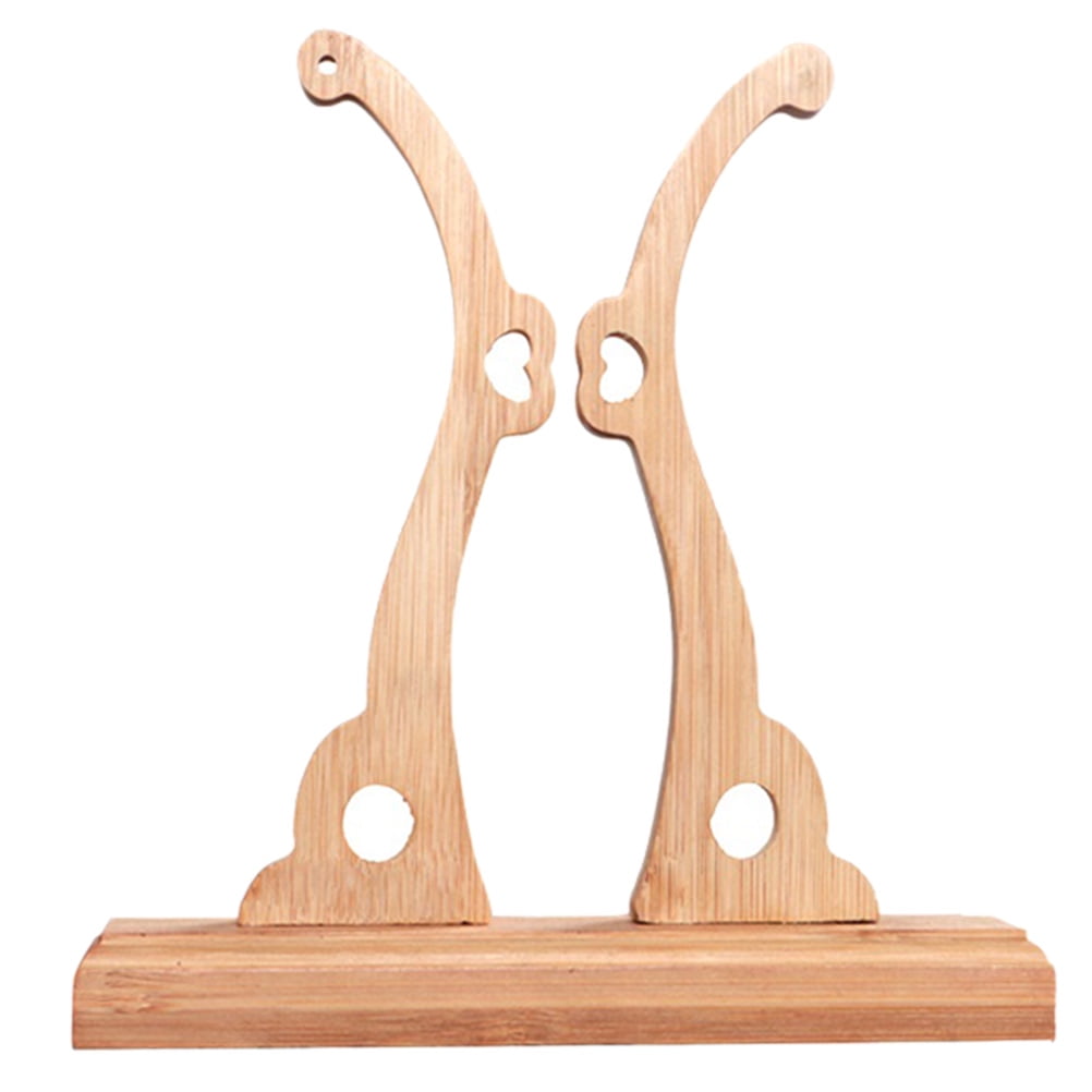 zhuxiali 1Pc Round Fan Holder Detachable Handheld Fan Rack Round Fan ...