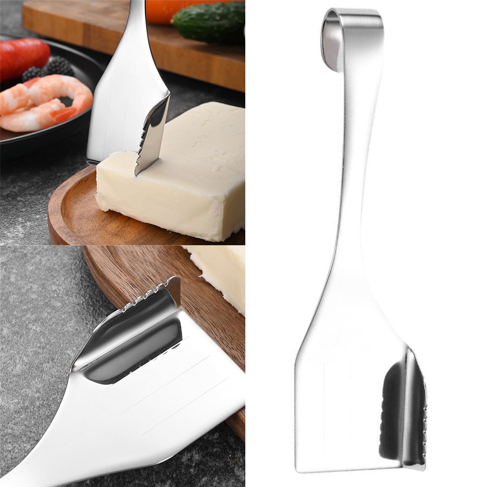 zhuxioush Stainless Butter Cuber Measuring Cheese Cutter Cheese Slicer ...