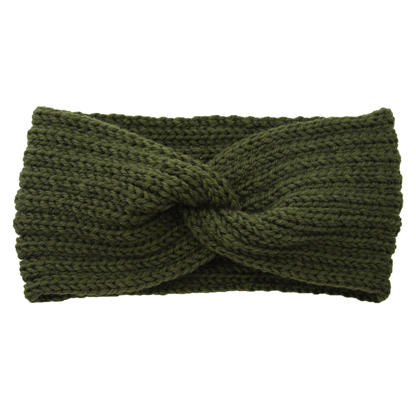 zicth Heardband Soft Stretch Ear Warmer Headband Women Winter Cable ...