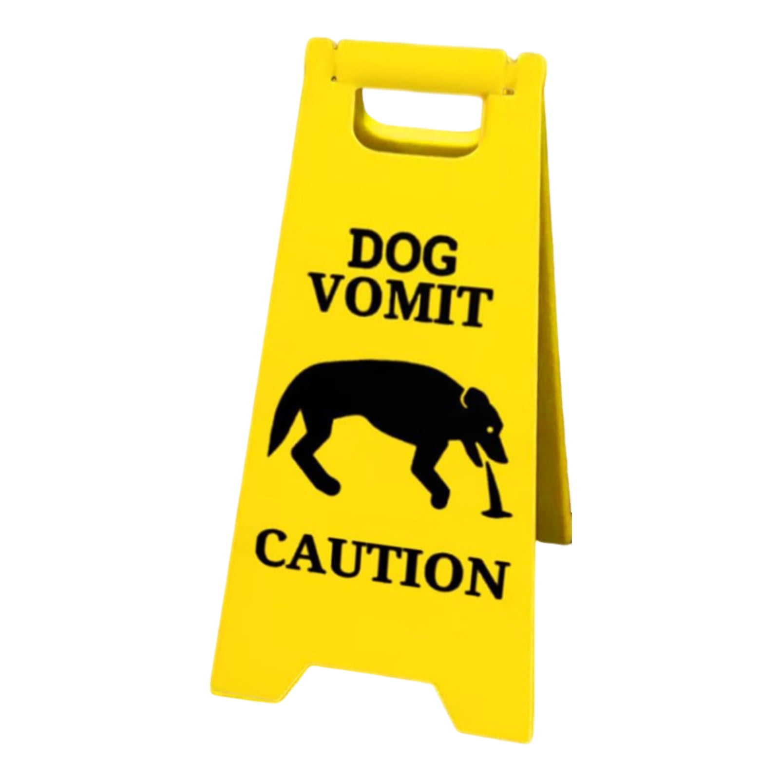 ziertyon 1/2Pcs Dog Cat Vomit Caution Sign Outdoor Garden Yard Lawn ...