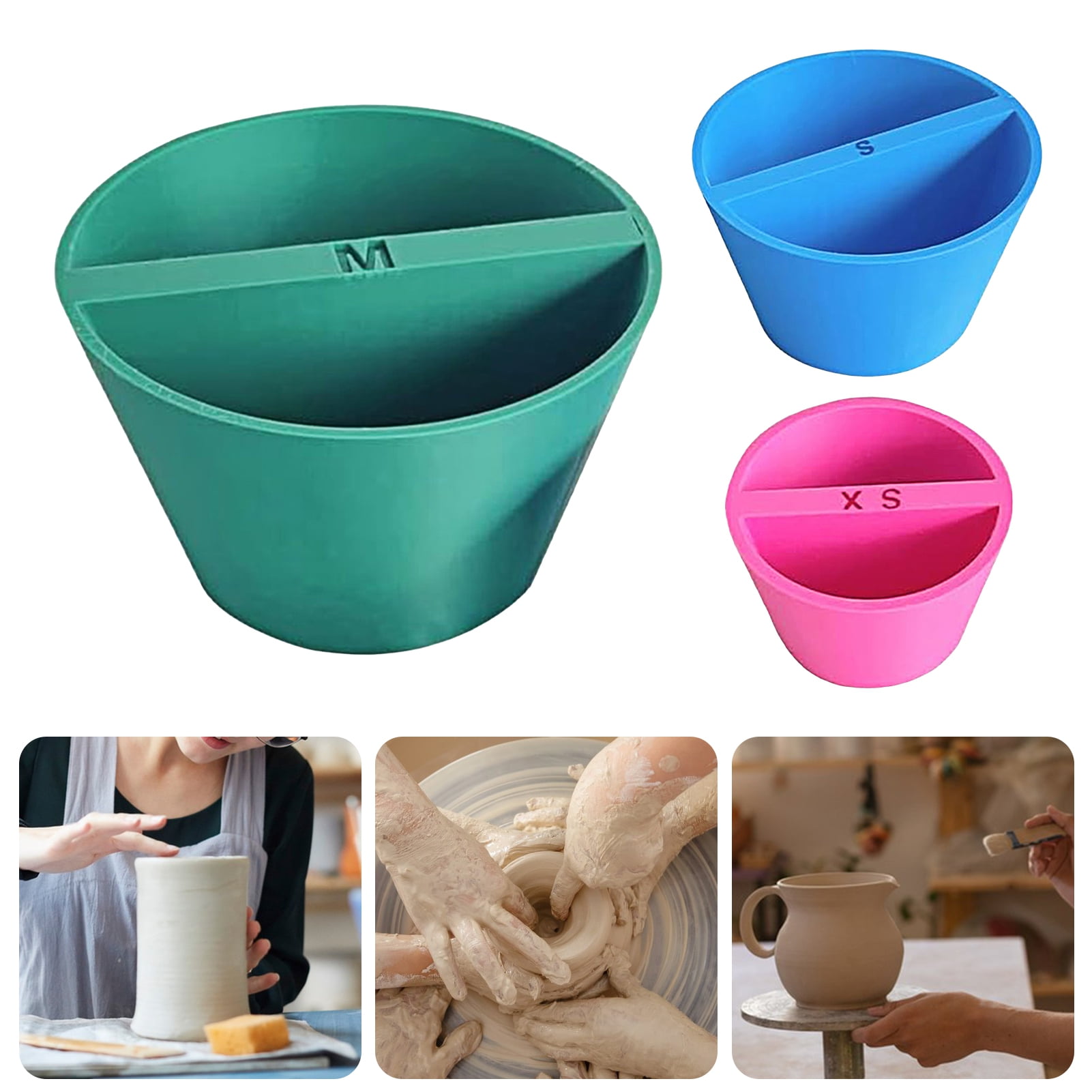 ziertyon 1/3Pcs Pottery Rim Cone Tool Ceramic Rim Shaper Cone Clay ...