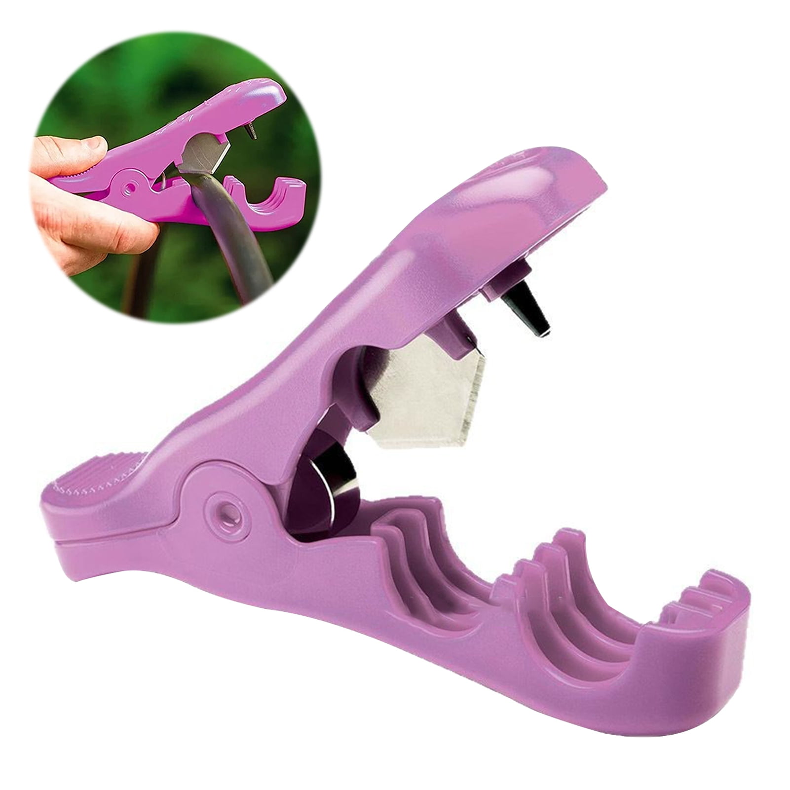 ziertyon 2-In-1 Combination Tubing Cutter Hole Punch with Ergonomic ...