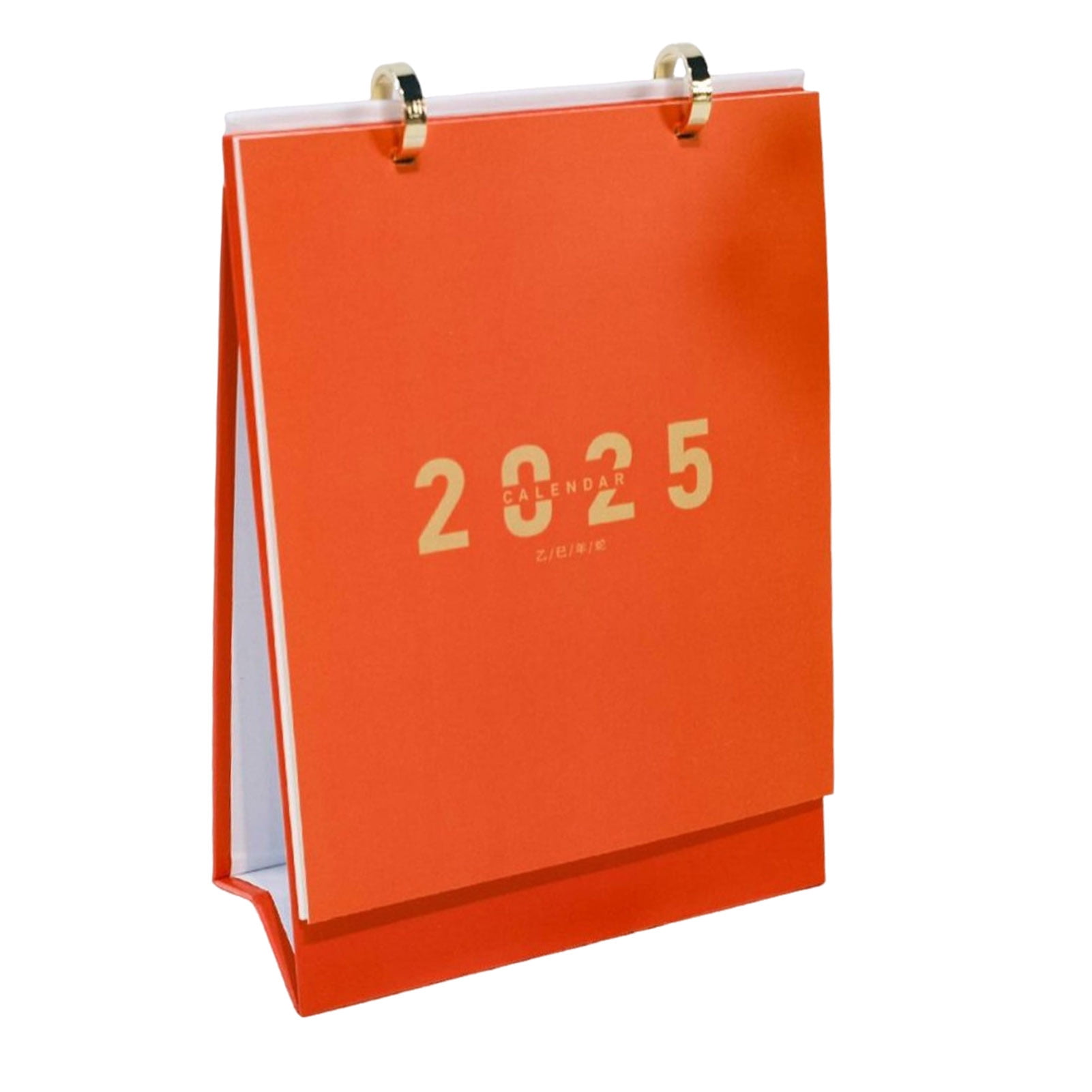 ziertyon 2025 Desk Calendar 12 Month Standing Desktop Calendar Monthly ...