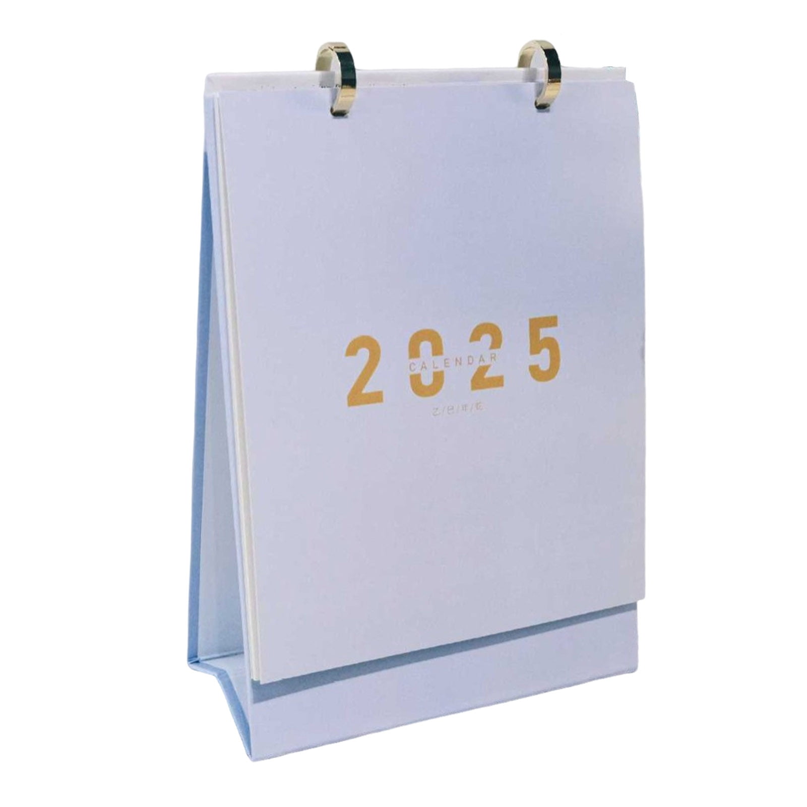 ziertyon 2025 Desk Calendar 12 Month Standing Desktop Calendar Monthly ...