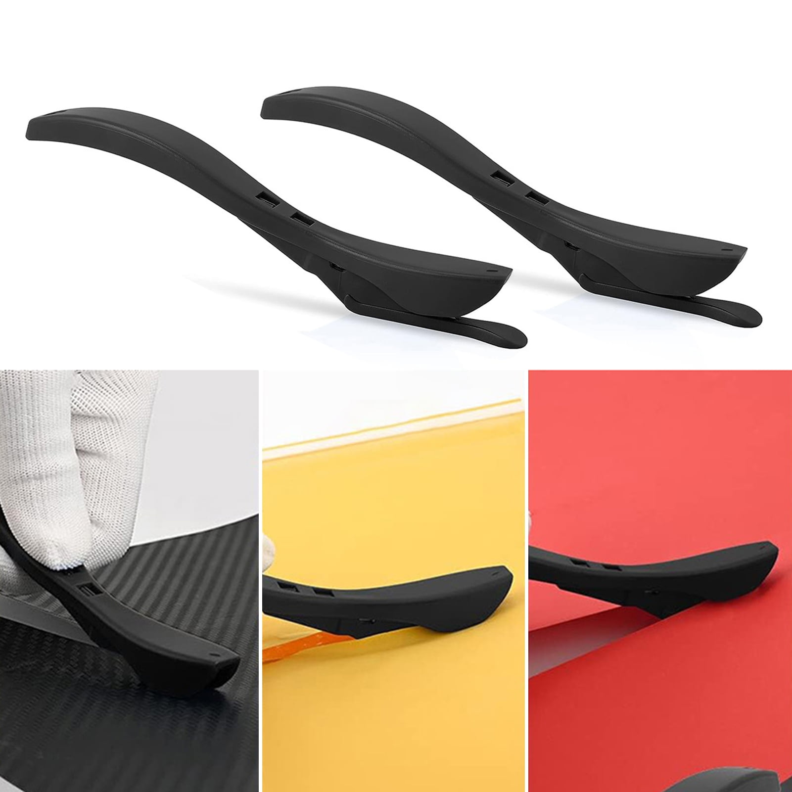 ziertyon 2Pcs Gift Wrap Cutter Concealed Blade Safety Wrapping Paper ...