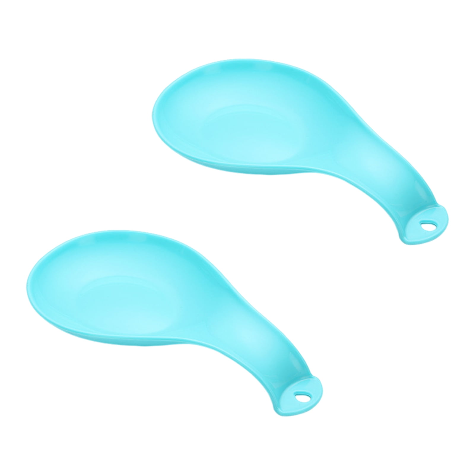 ziertyon 2Pcs Spoon Rest for Stove Top Durable Plastic Spoon Holder ...