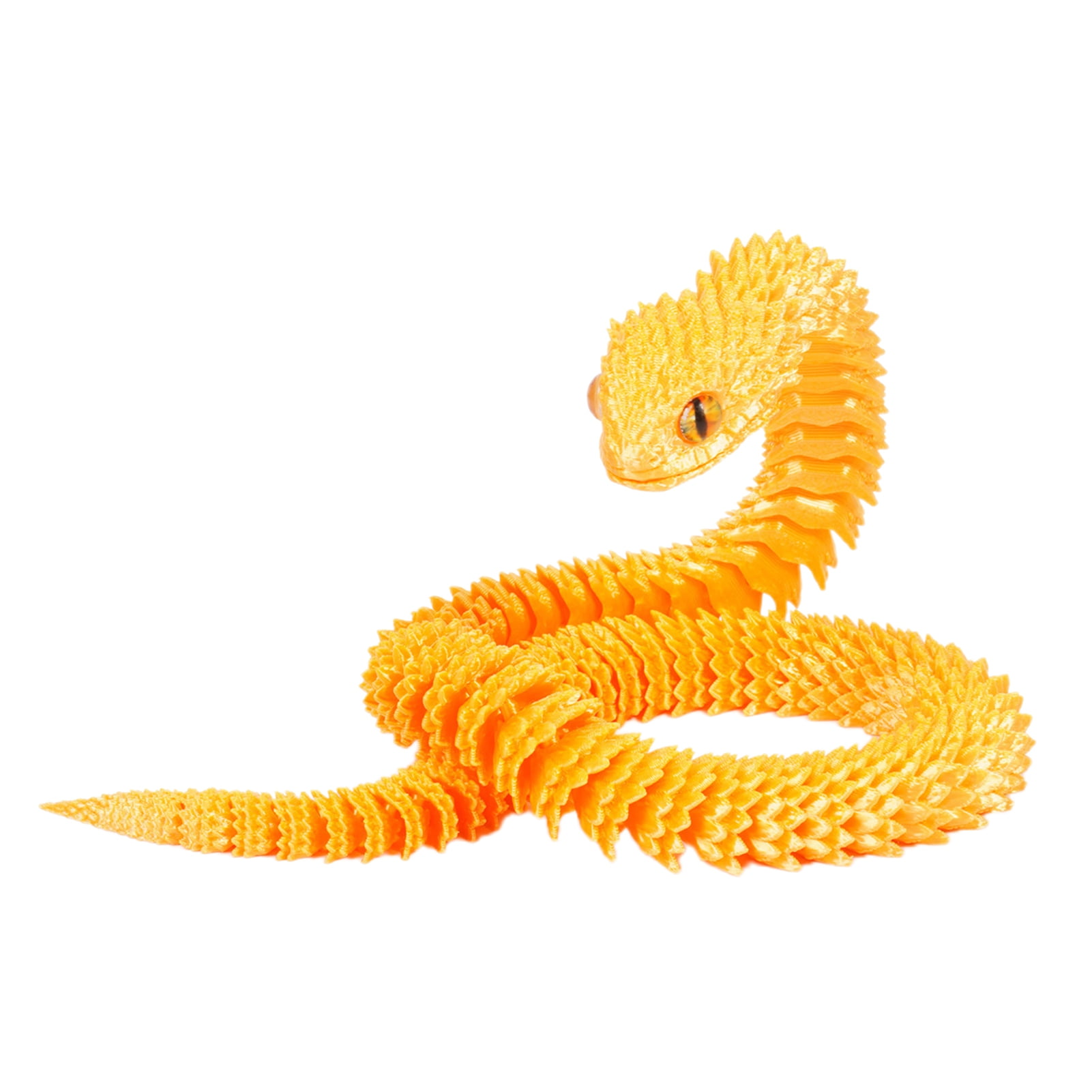 ziertyon 3D Printed Snake Toy 60cm Desktop Articulated Snake with ...