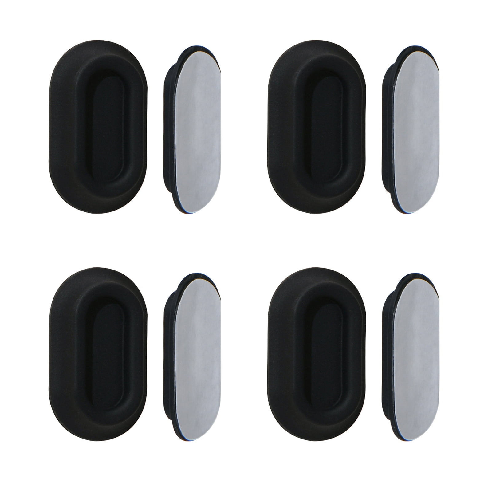 ziertyon 4 Pairs Magnetic Remote Control Holder Easy to Install Self ...