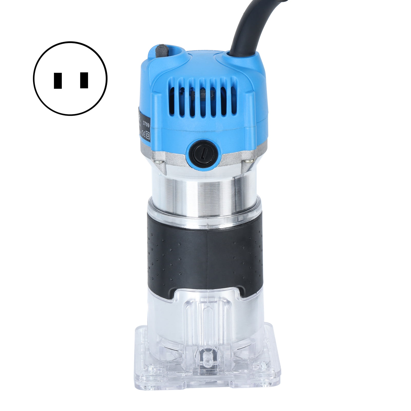 ziertyon 800W Wood Router, Electric Hand Trimmer, Electric Wood Hand ...