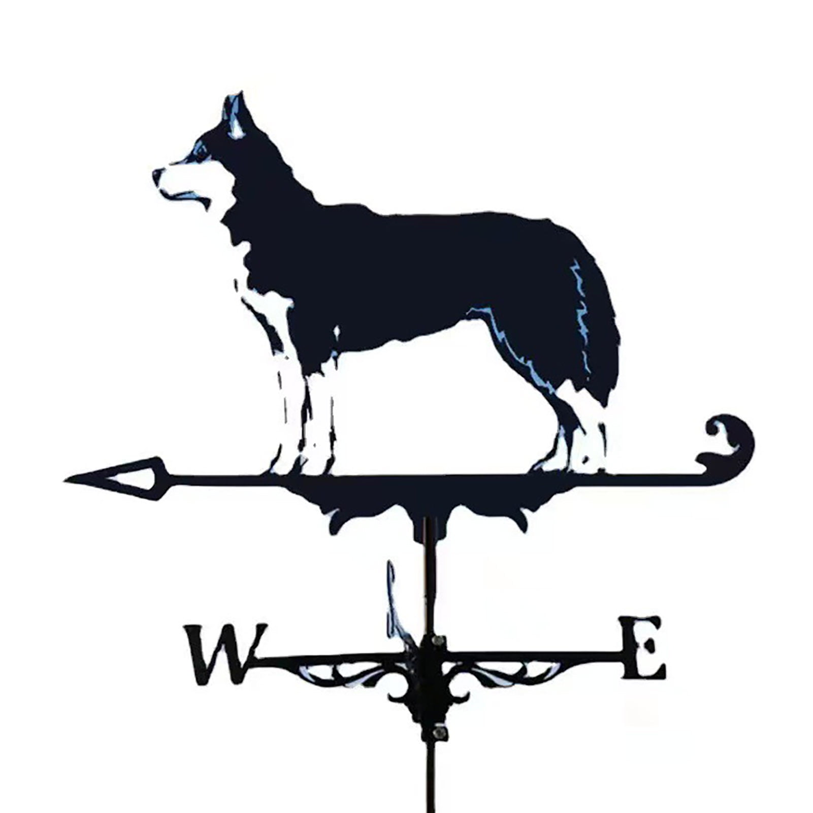 ziertyon Animal Weather Vane Metal Roof Mount Animal Wind Indicator ...