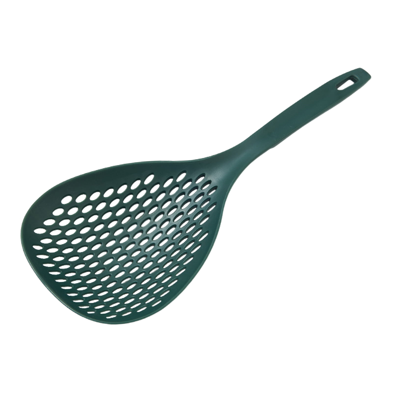ziertyon Colander Spoon Strainer Slotted Spoon Plastic Noodle Scoop ...