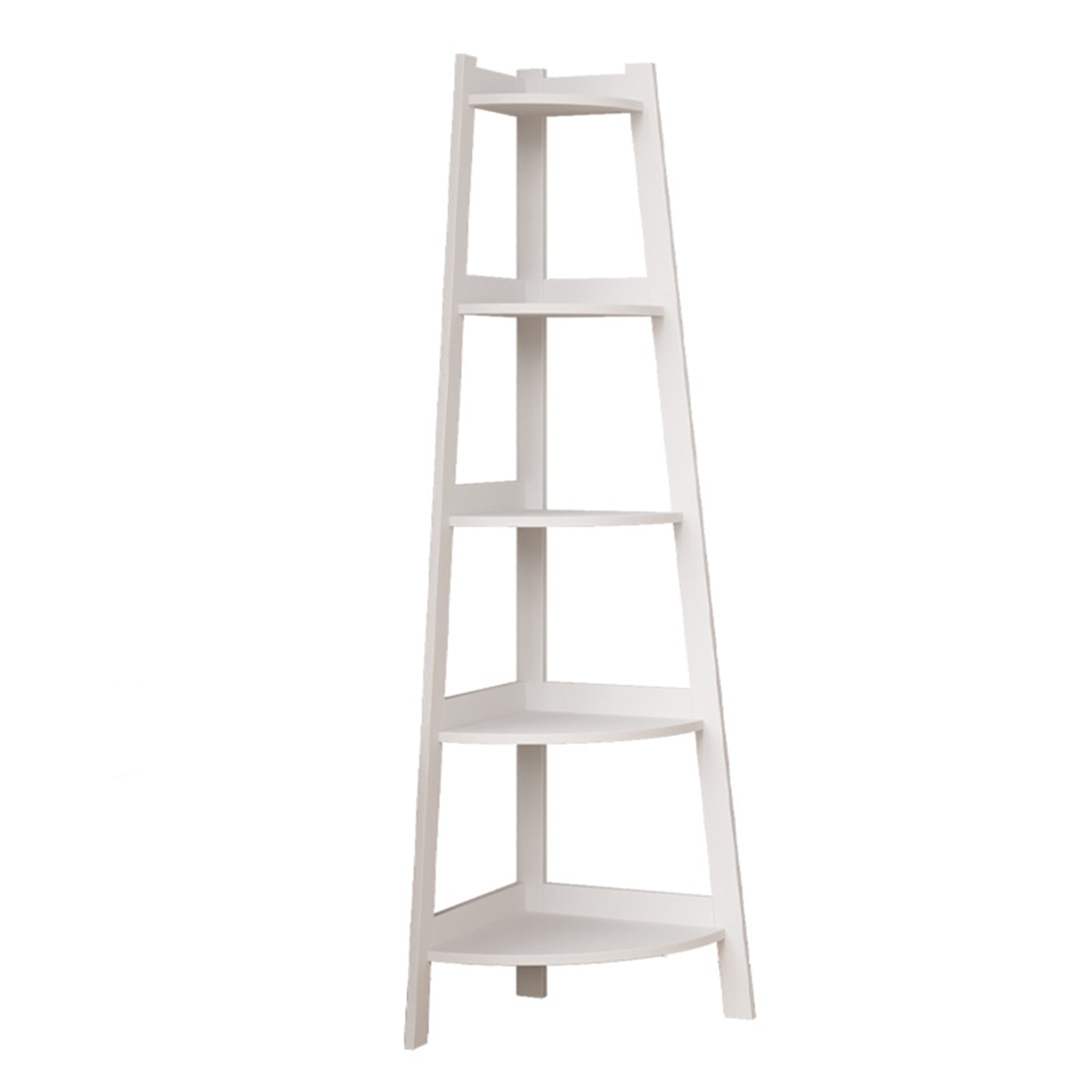ziertyon Corner Bookshelf High Stability Waterproof Strong Load-bearing ...