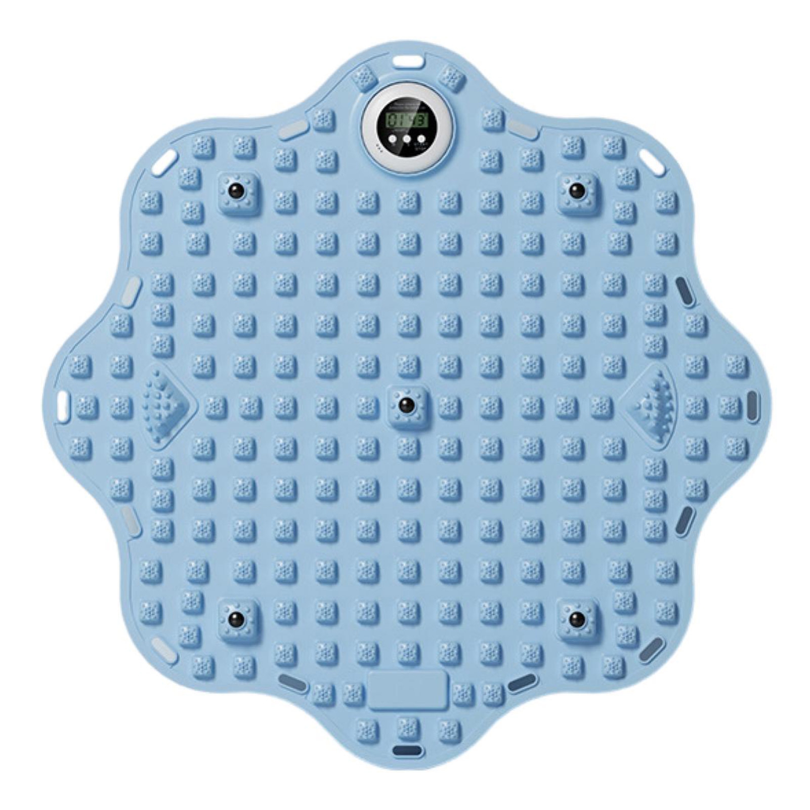 ziertyon Foot Massager Mat with Timer Feet Pain Relief Muscle ...