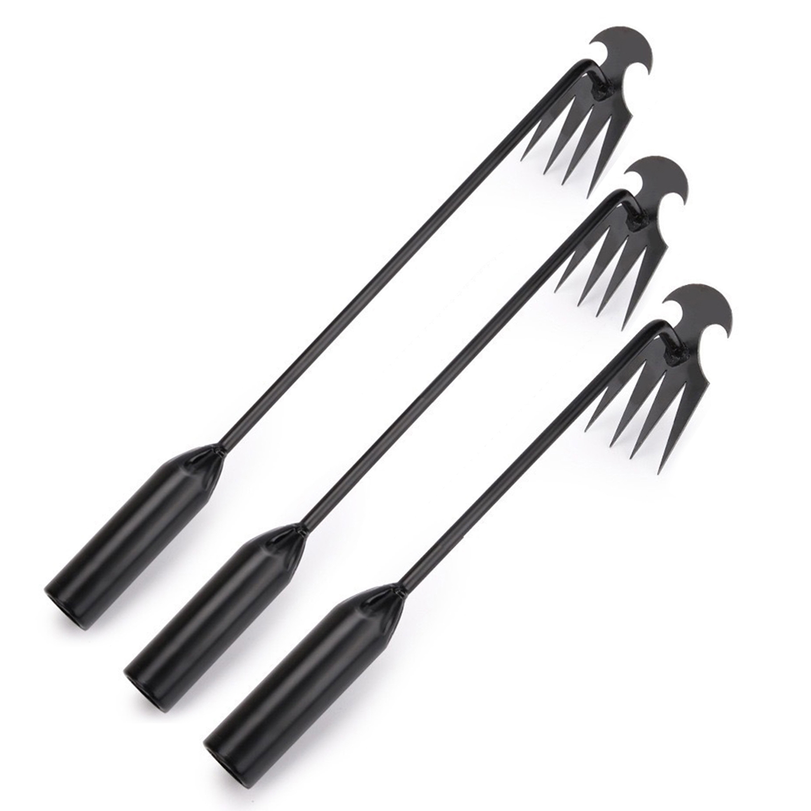 ziertyon Garden Weeding Rake Uprooting Weeding Rake Gardening Weeding ...