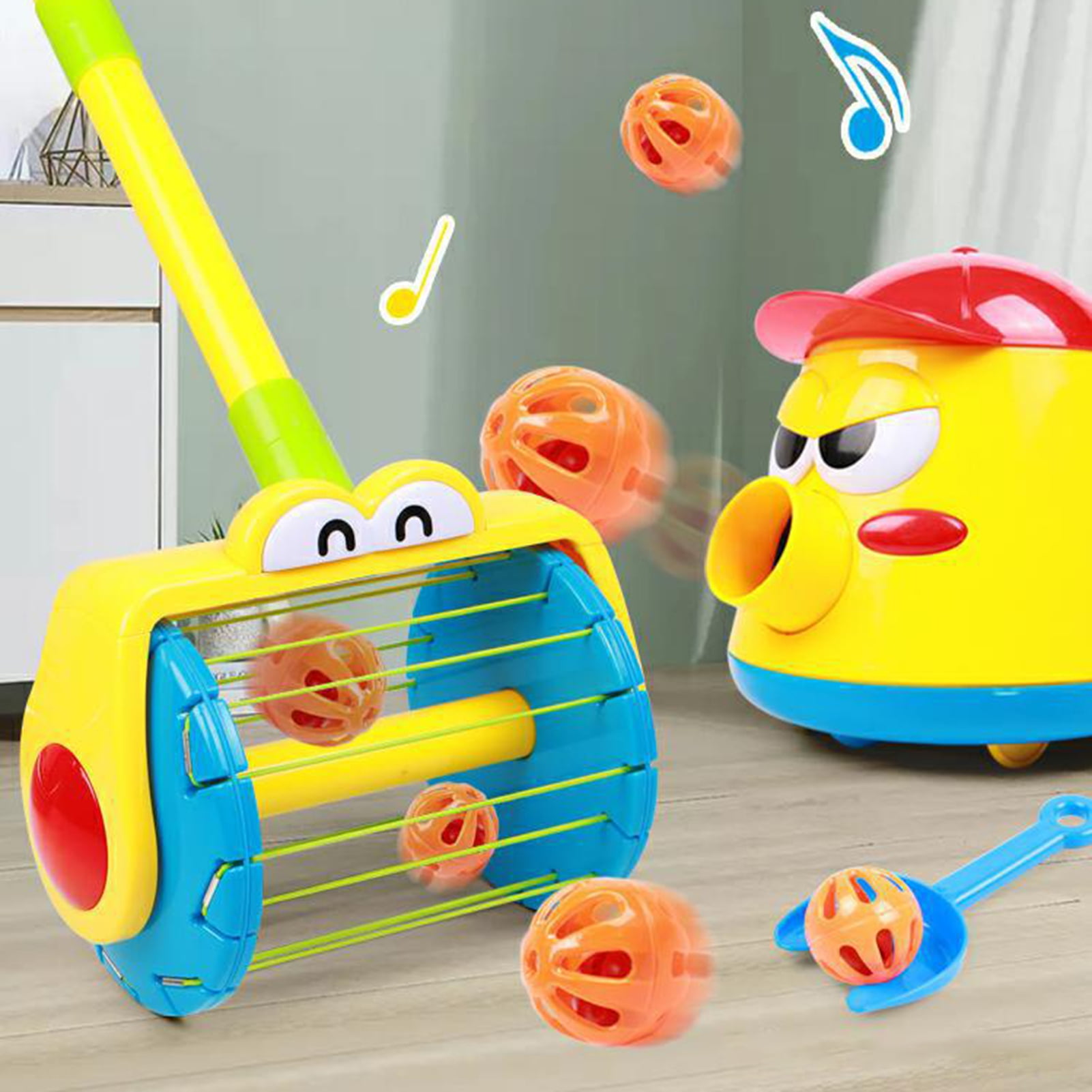 ziertyon Interactive Children Baby Toddler Funny Whirl Ball Launcher ...