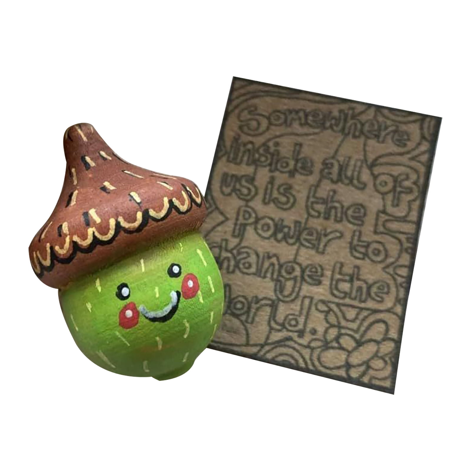 ziertyon Little Nut Positivity Gift Emotional Support Oak Tree Nut ...