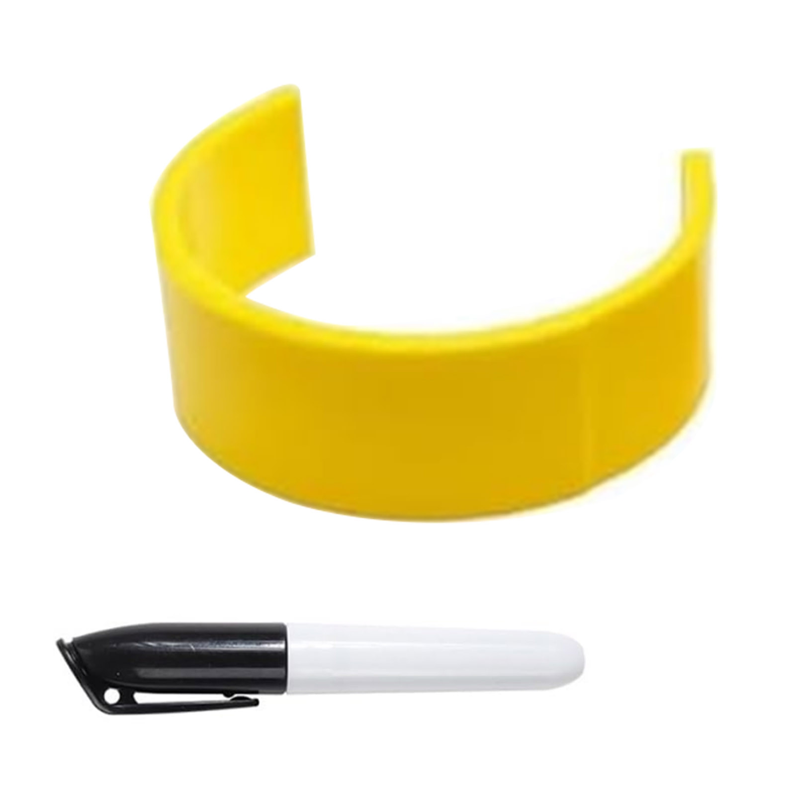 ziertyon Medicine Bottle Label Clips Reusable Pill Bottles Clips Set ...